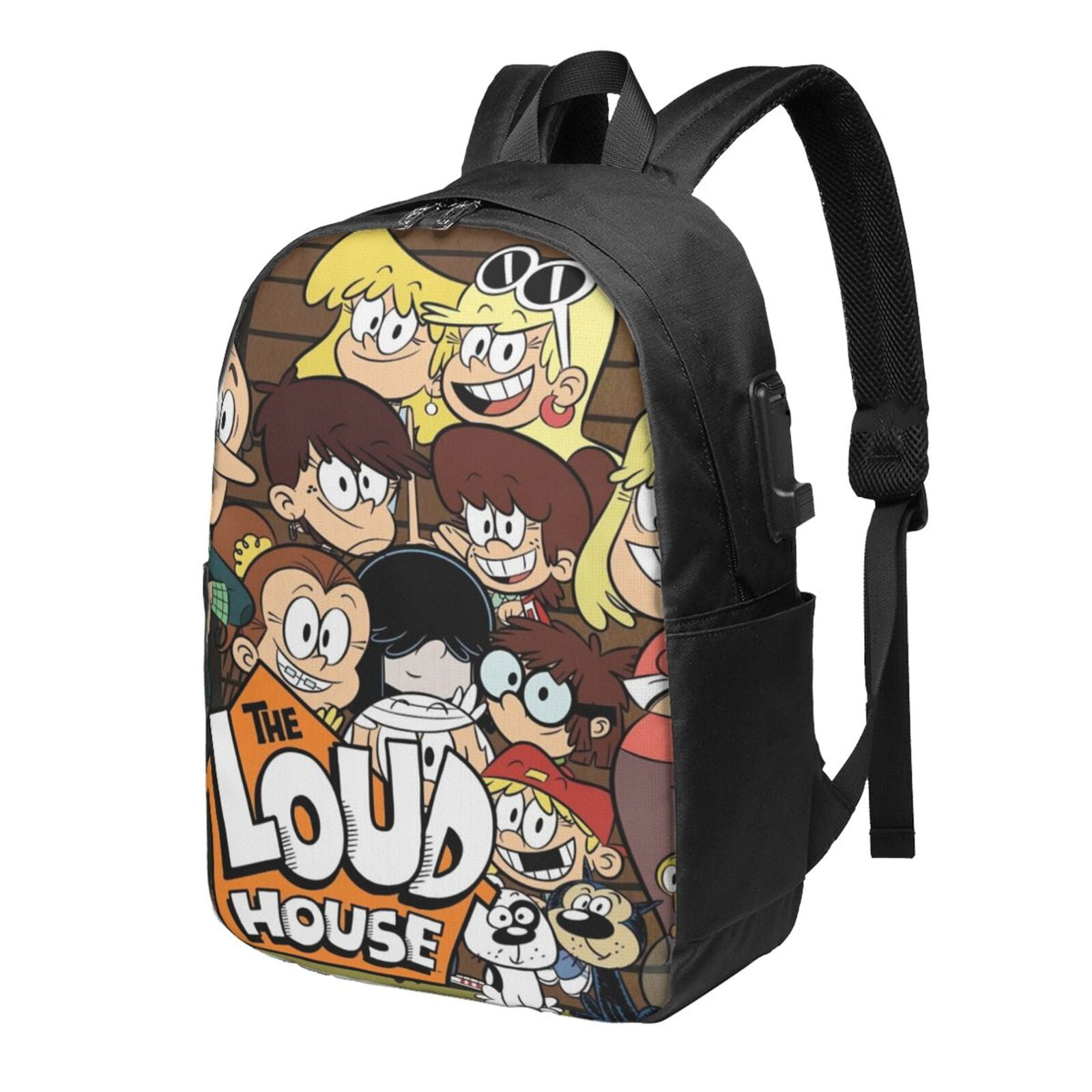 The Loud House Cartoon Backpack Anime Print Large Capacity School ...