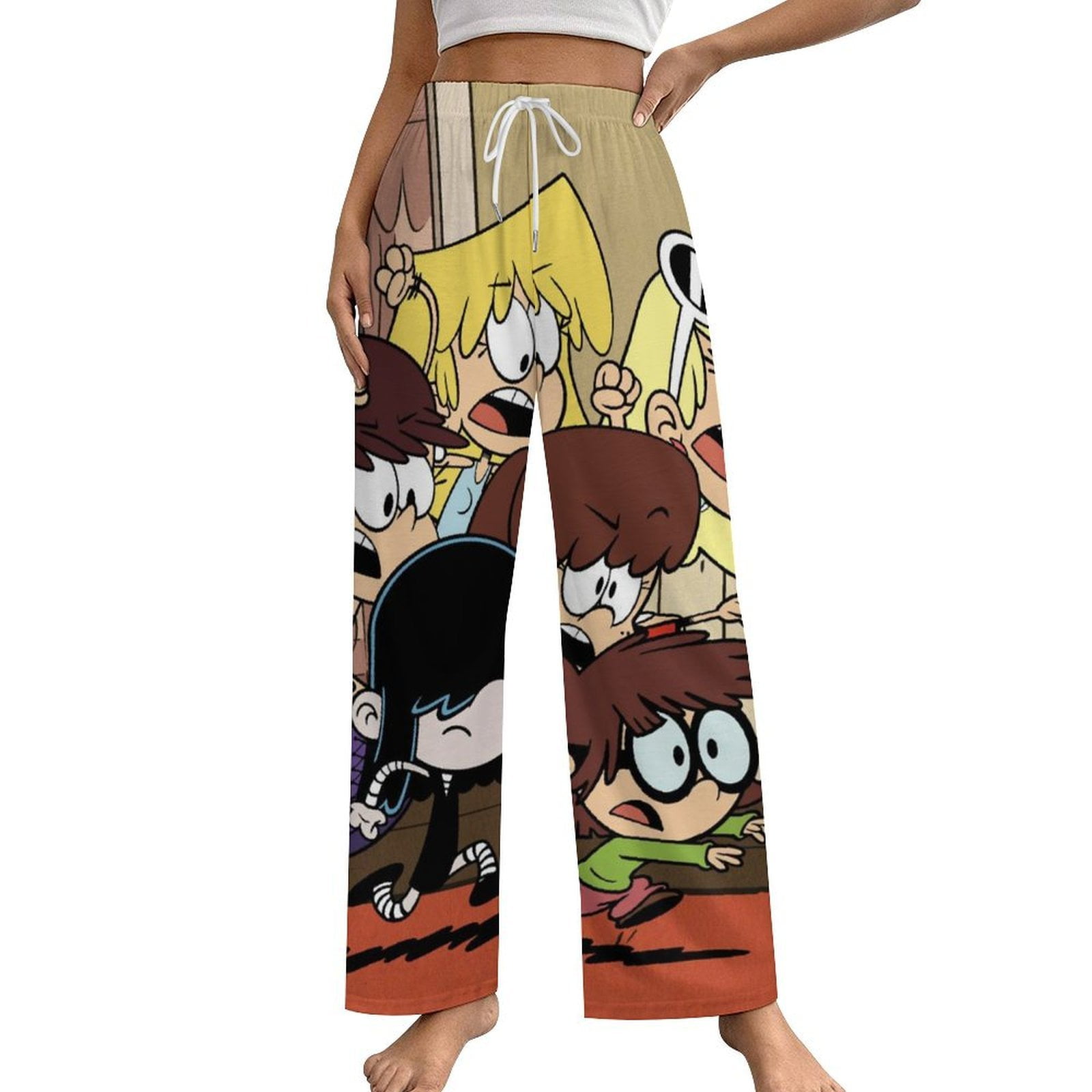 The Loud House Cartoon Home Pajama Pants For Womens Comfortable Soft ...