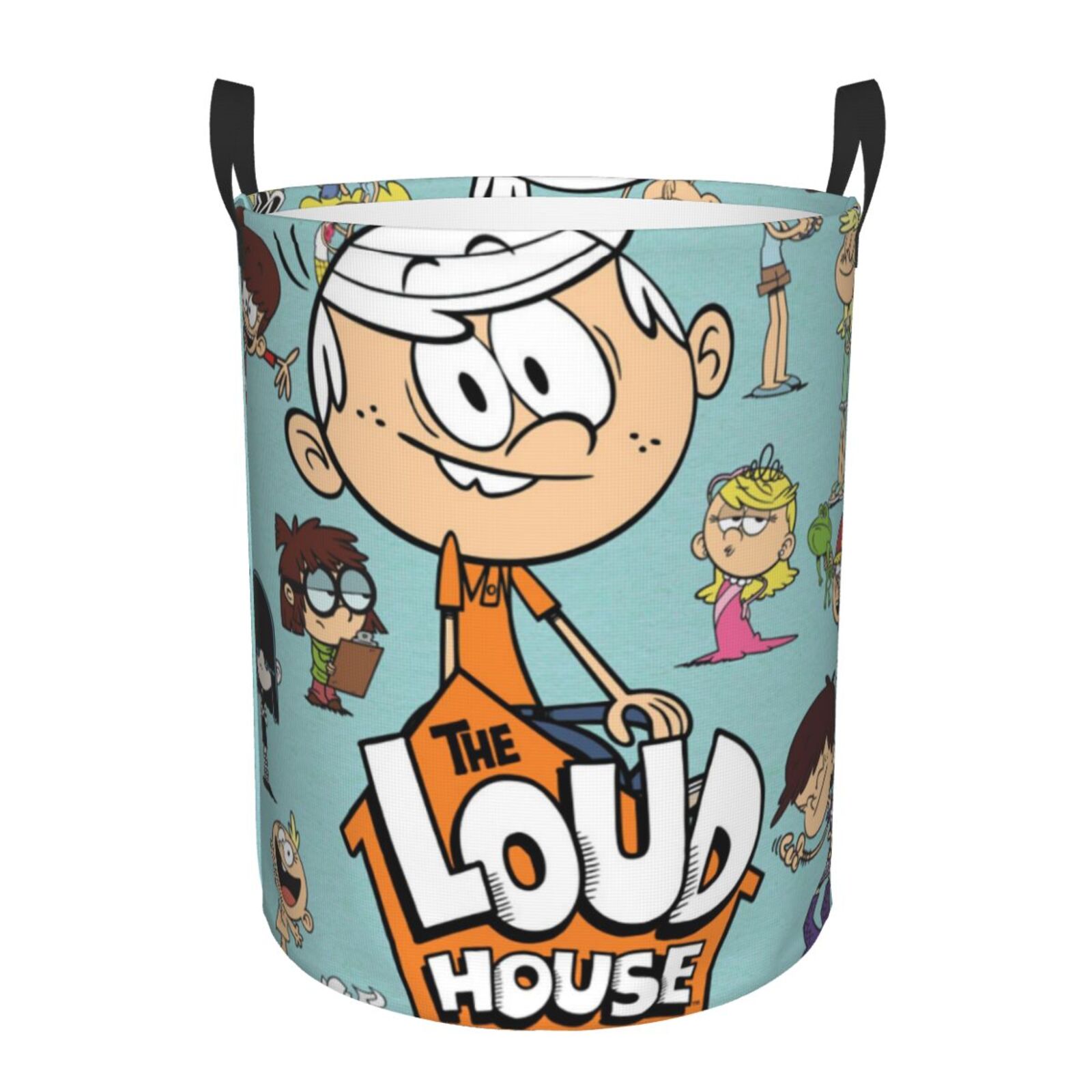 The Loud House Circular Laundry Basket Dirty Clothes Hamper Laundry ...