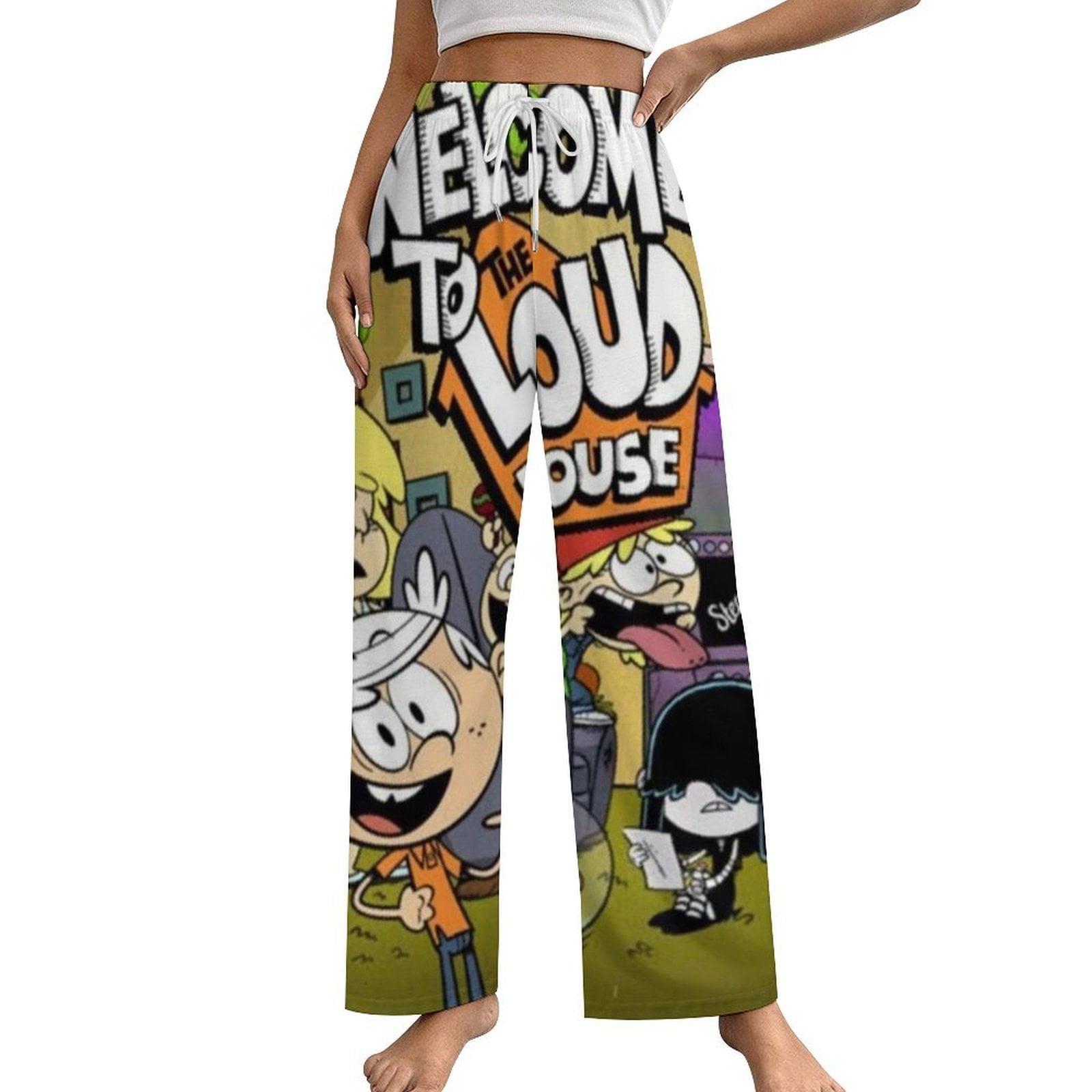 The Loud House Family Home Pajama Pants For Womens Comfortable Soft ...