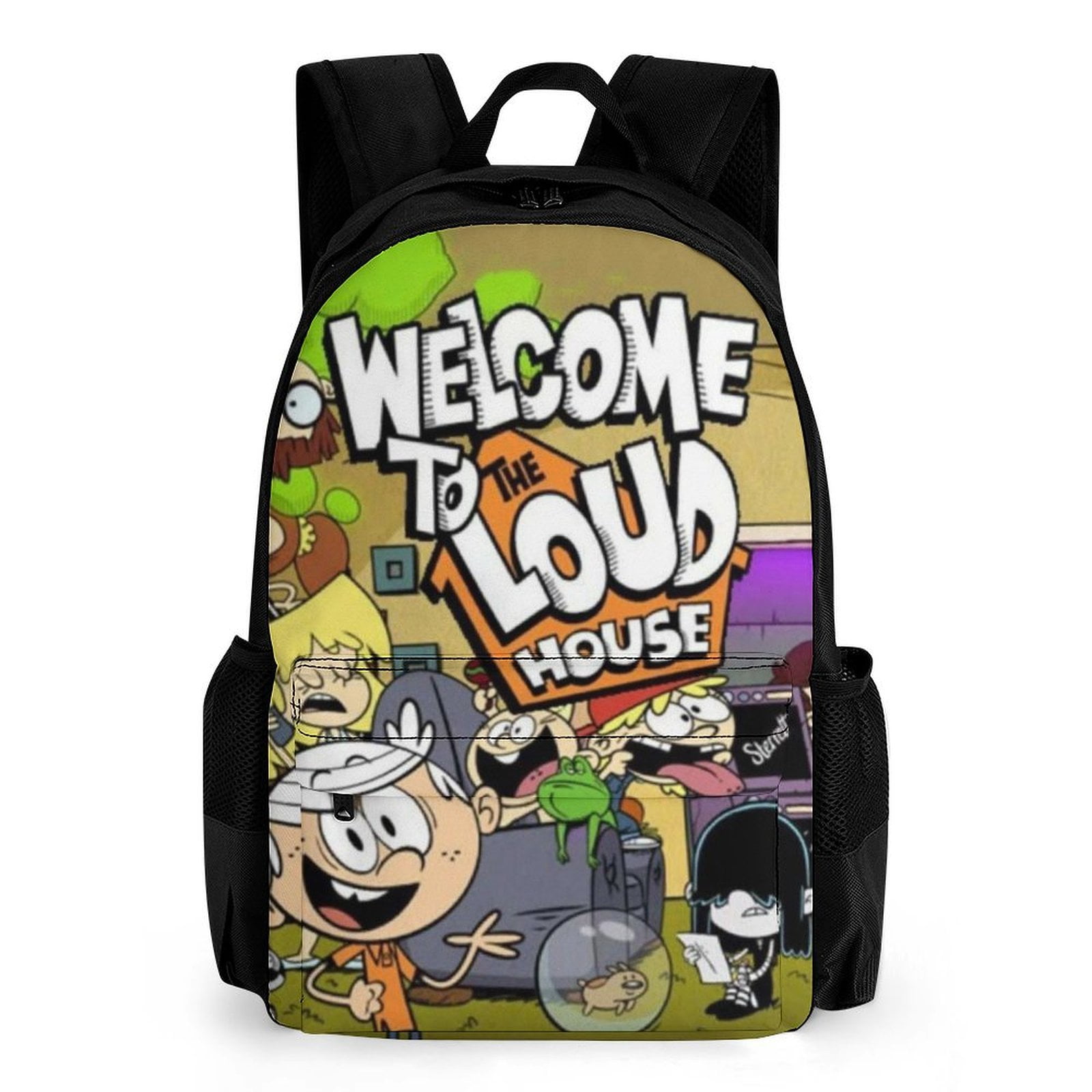 The Loud House Family School Bag Laptop Backpack Large Capacity Daypack ...