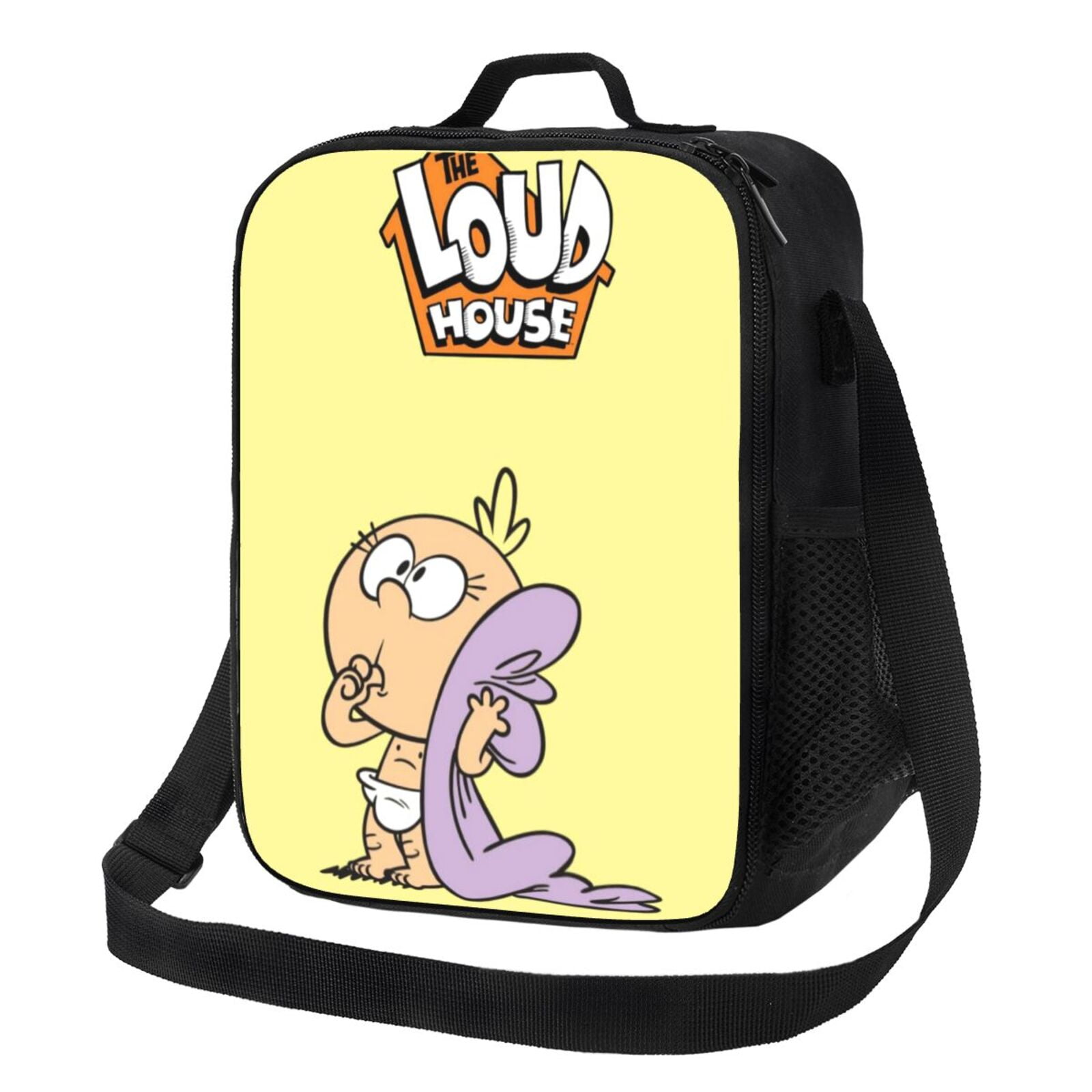 The Loud House Insulated Lunch Bags Bento Bag Zipper Portable Lunch-Box ...