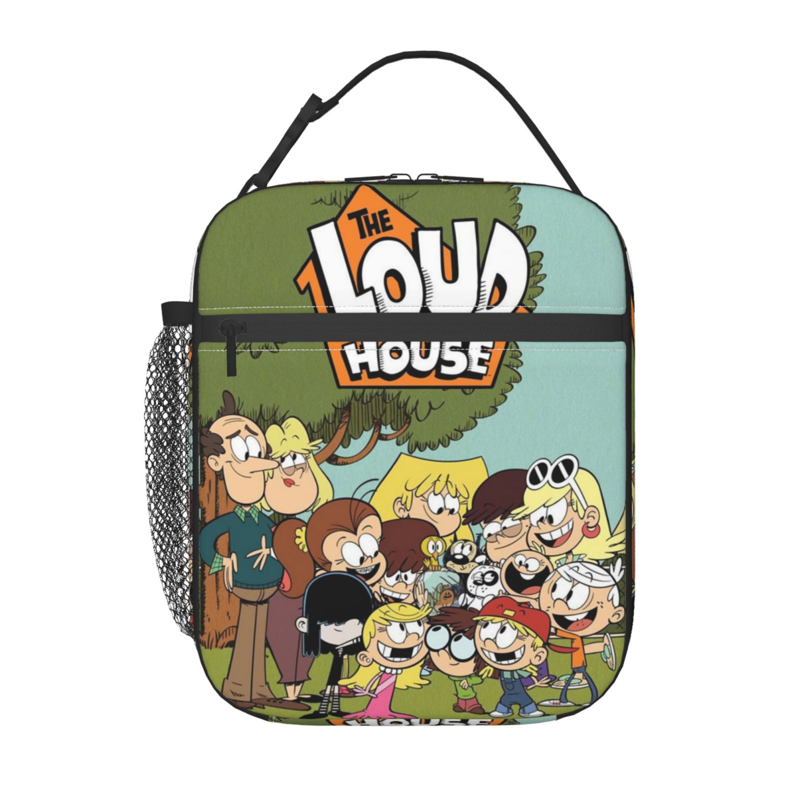 The Loud House Insulated Lunch Bags Reusable Tote Bag Lightweight Lunch ...