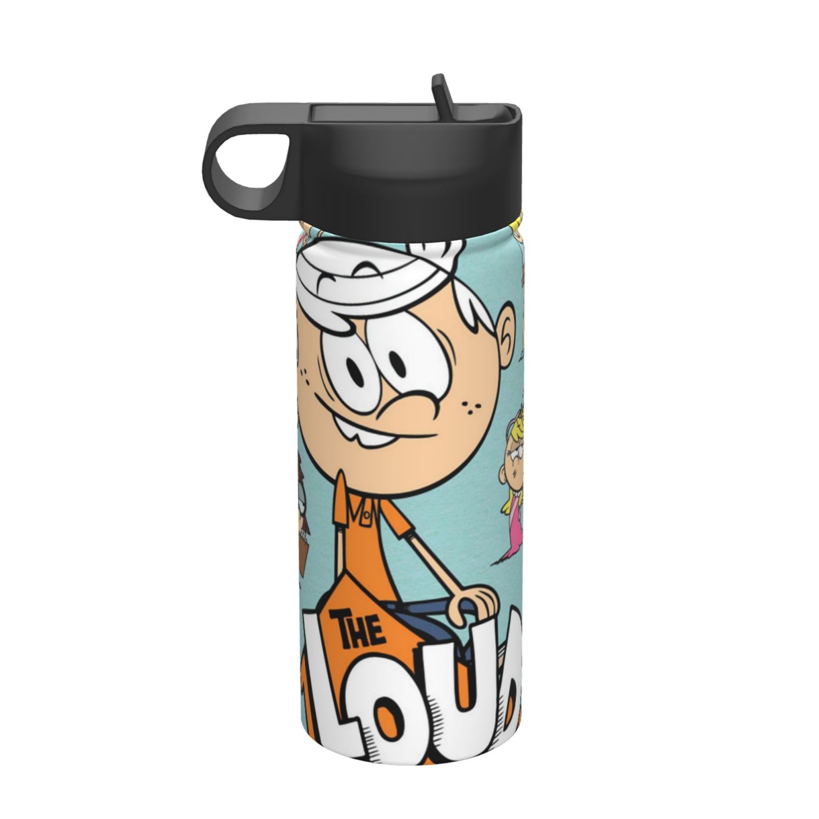 The Loud House Insulated Stainless Steel Tumbler 18oz Straw Cup Vacuum ...