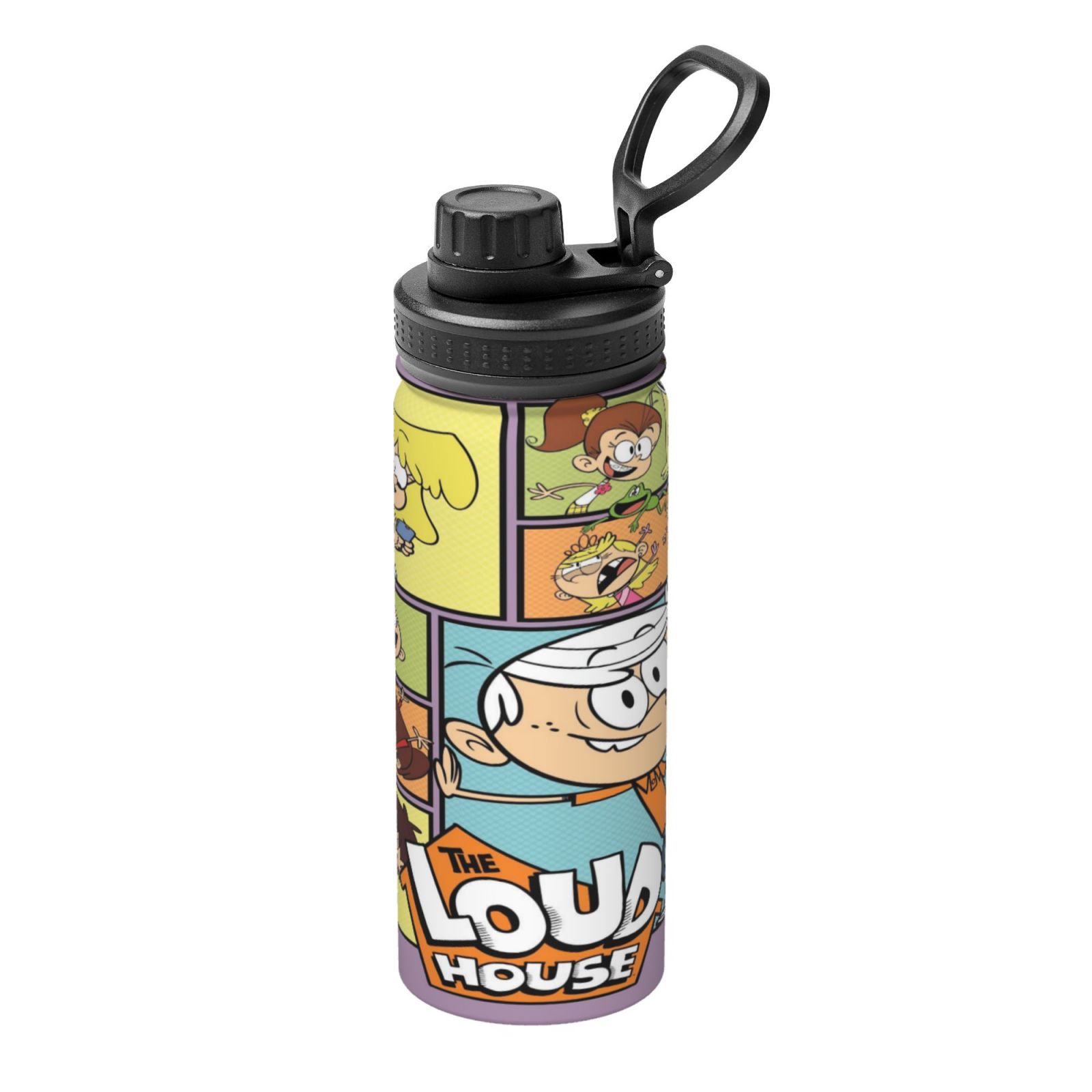 The Loud House Insulated Water Bottle, 18OZ Stainless Steel Double ...