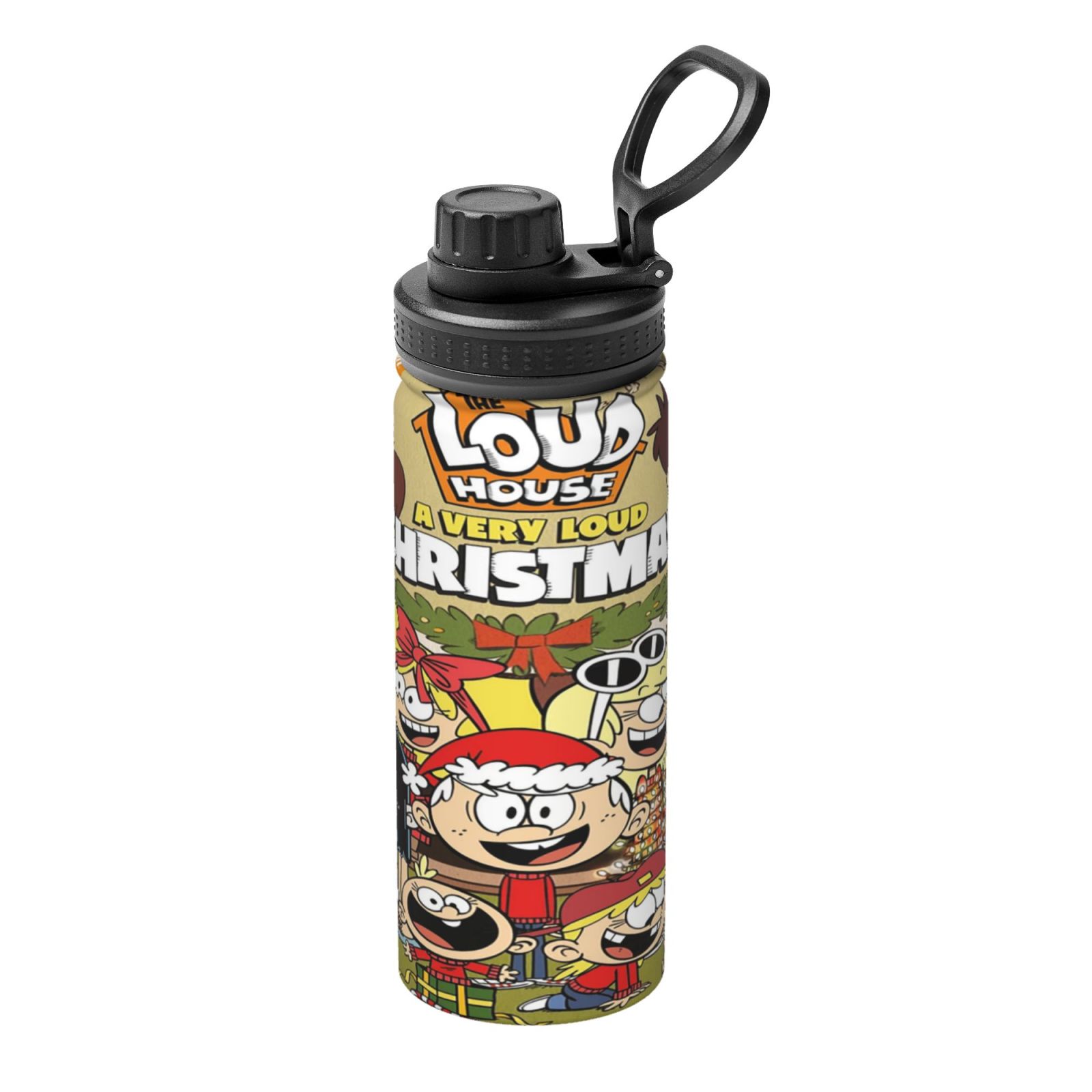 The Loud House Insulated Water Bottle, 18OZ Stainless Steel Double ...