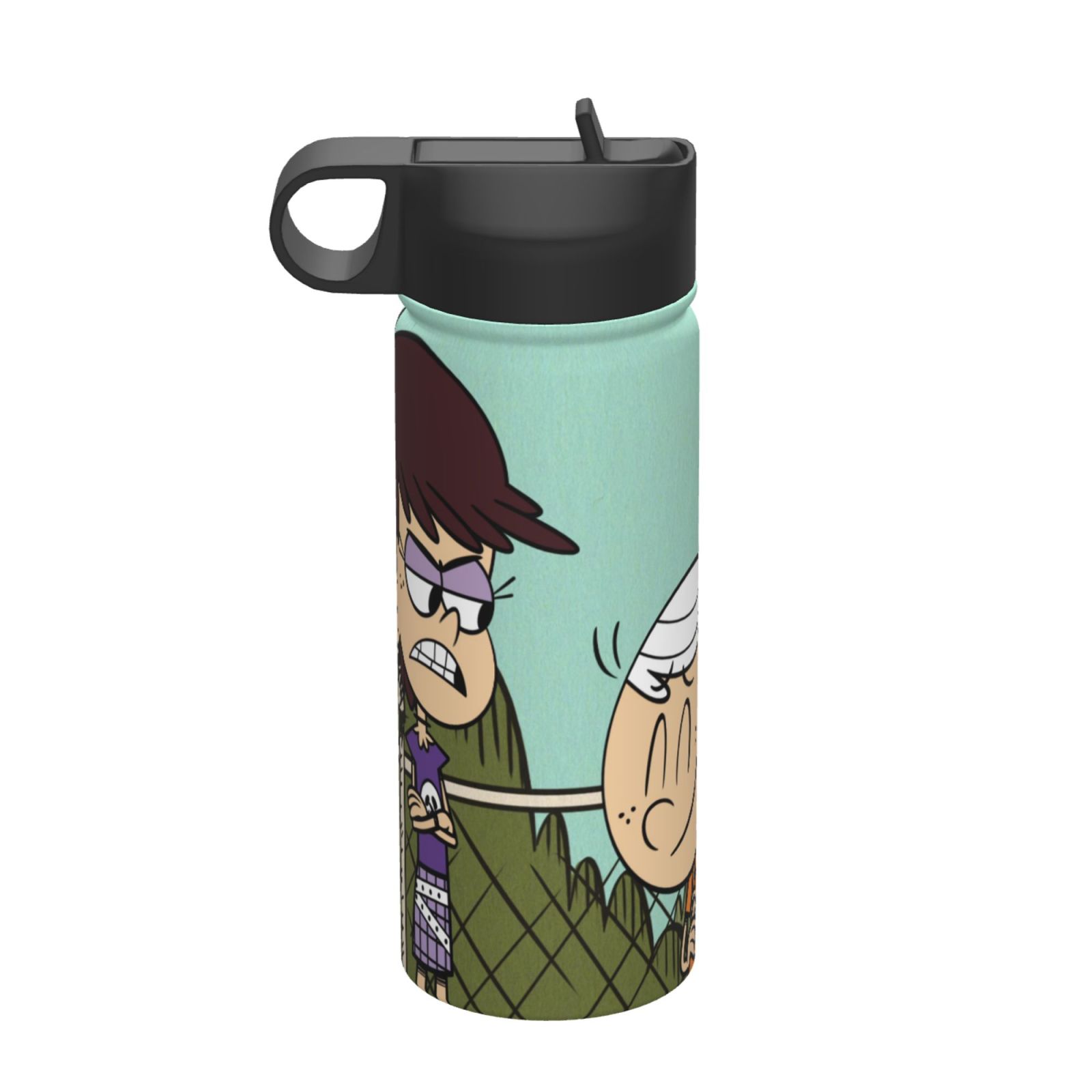 The Loud House Insulated Water Bottle, 18OZ Stainless Steel Double ...