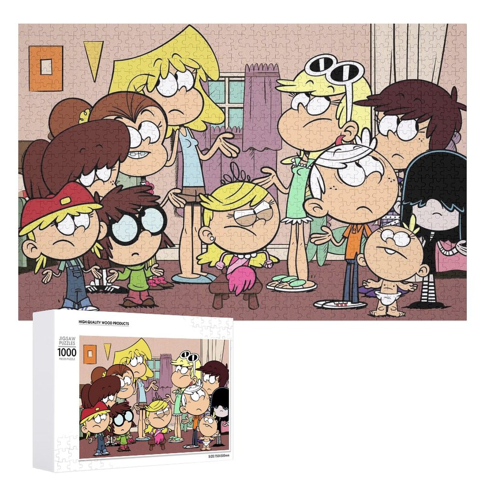 The Loud House Jigsaw Puzzle 1000 PCS Puzzles Art for Adults Kids ...