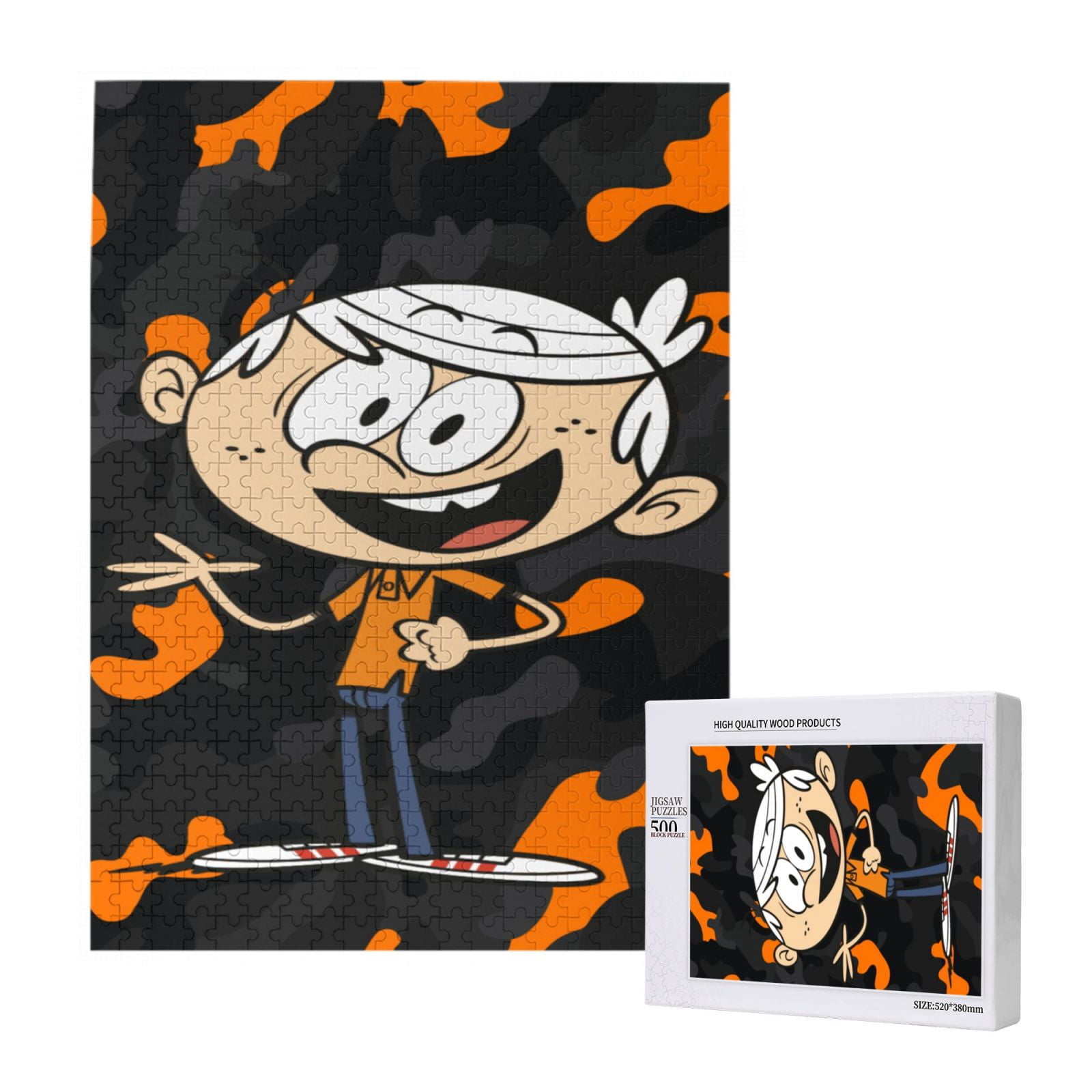 The Loud House Jigsaw Puzzle 300 500 1000 Piece Colorful Puzzles Gifts ...