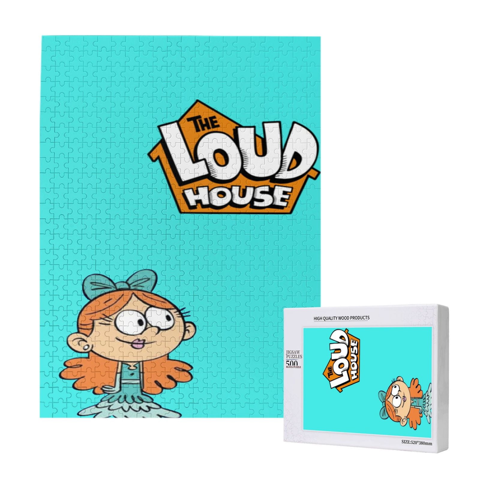 The Loud House Jigsaw Puzzle 300 500 1000 Piece Colorful Puzzles Gifts ...