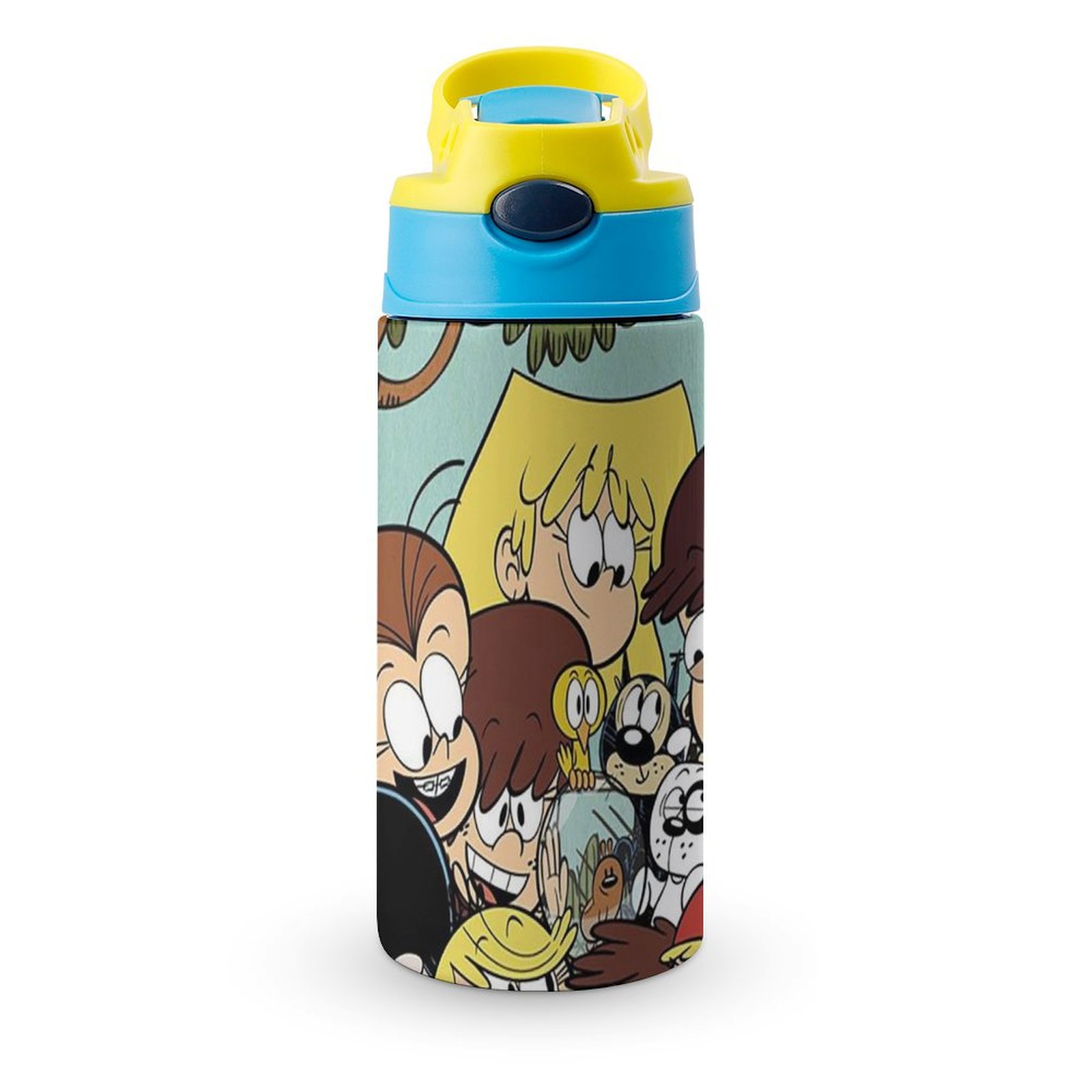 The Loud House Kids Straw Water Bottle, Stainless Steel Vacuum ...