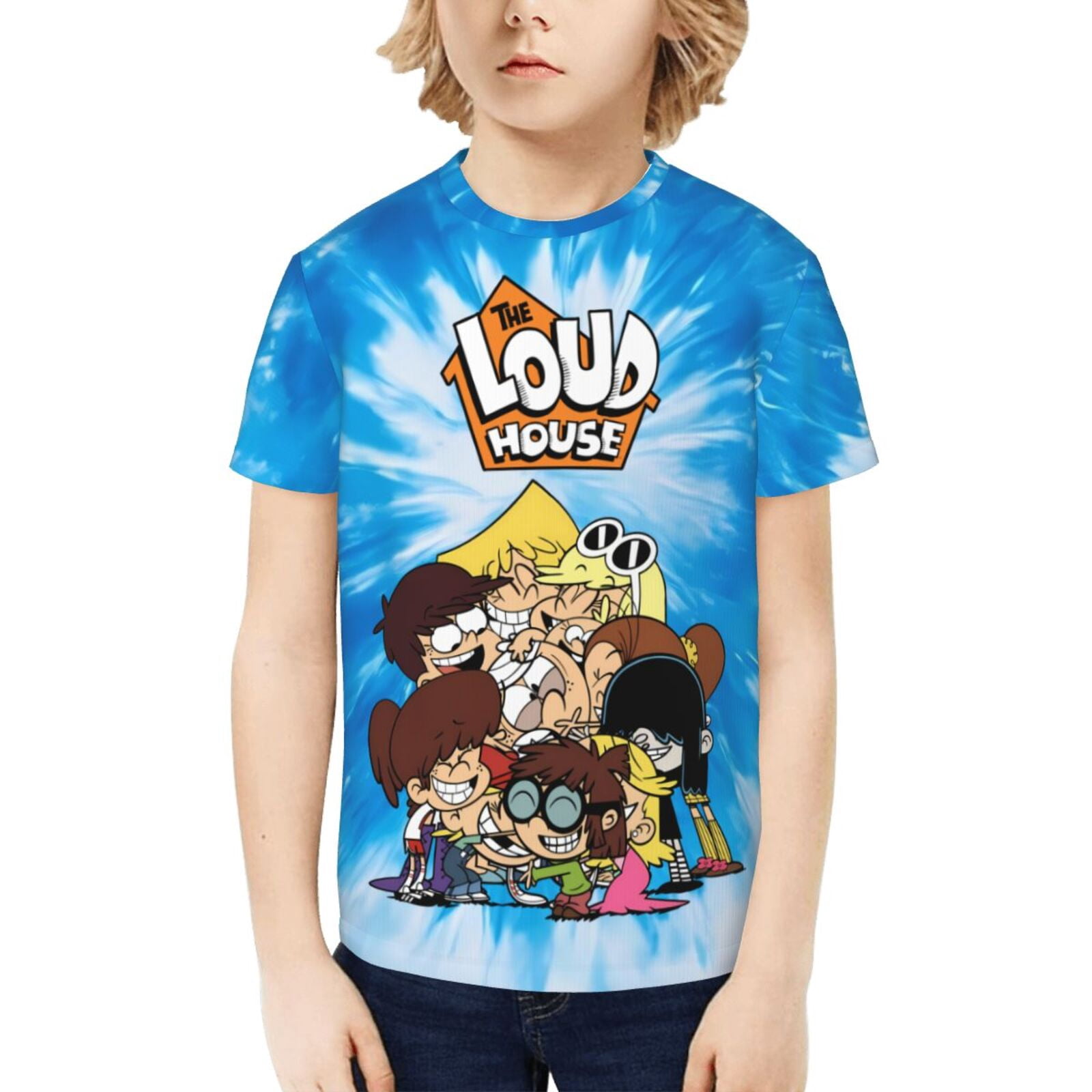 The Loud House Kids T-Shirt 3d Printed Graphic T-Shirts Boys And Girls ...