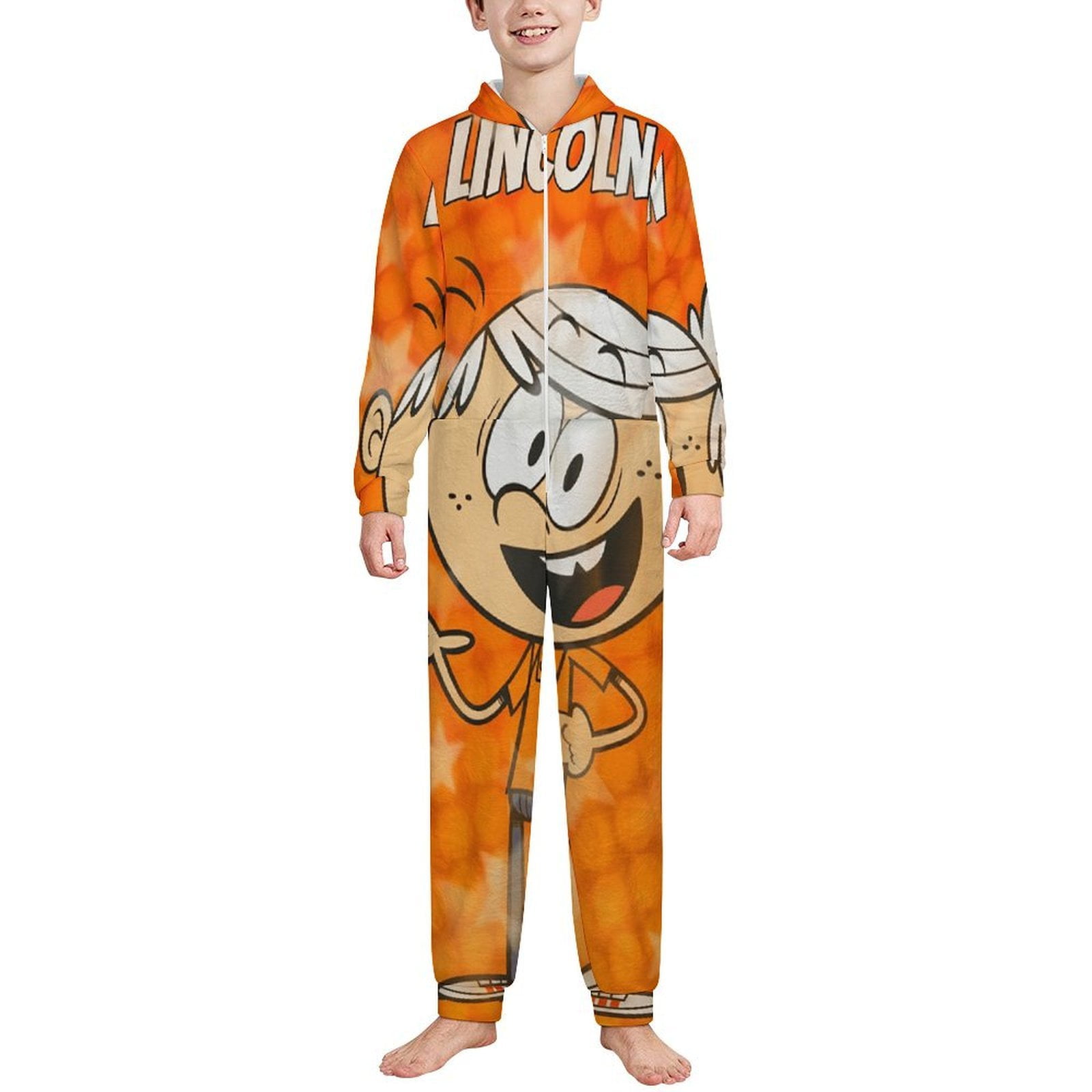 The Loud House Kids Union Suit One Piece Pajama Onesie Sleepwear for ...