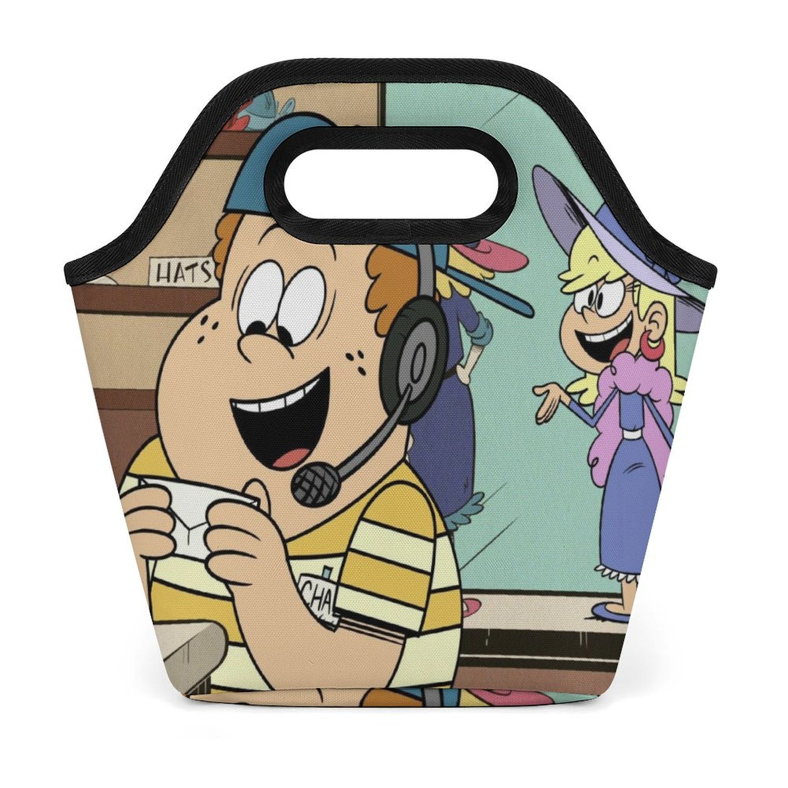 The Loud House Lunch Bag, Insulated Lunch Tote Large Lunch Box ...