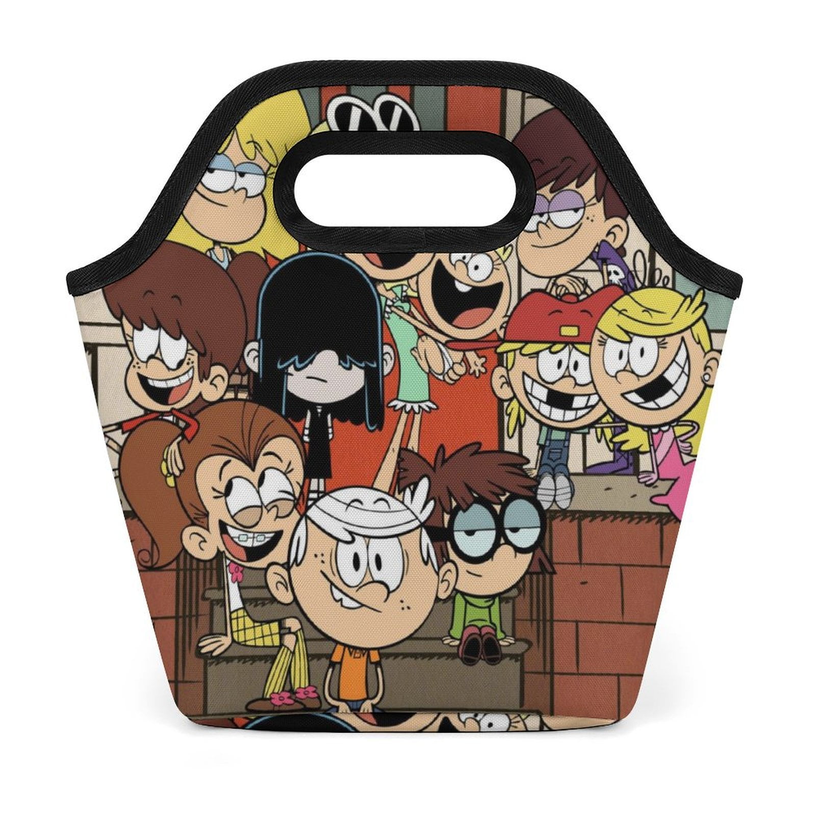 The Loud House Lunch Bag, Insulated Lunch Tote Large Lunch Box ...