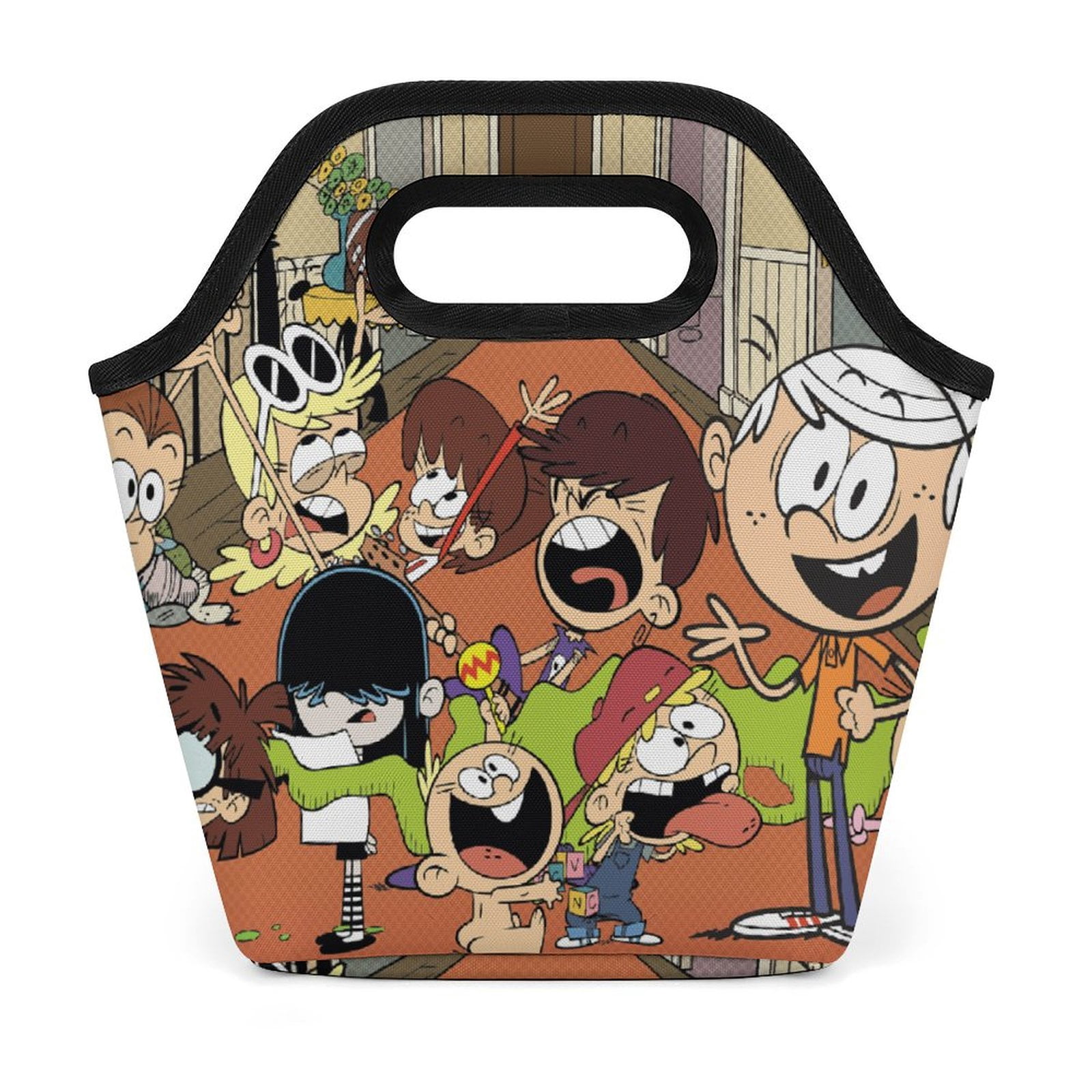 The Loud House Lunch Bag, Insulated Lunch Tote Large Lunch Box ...