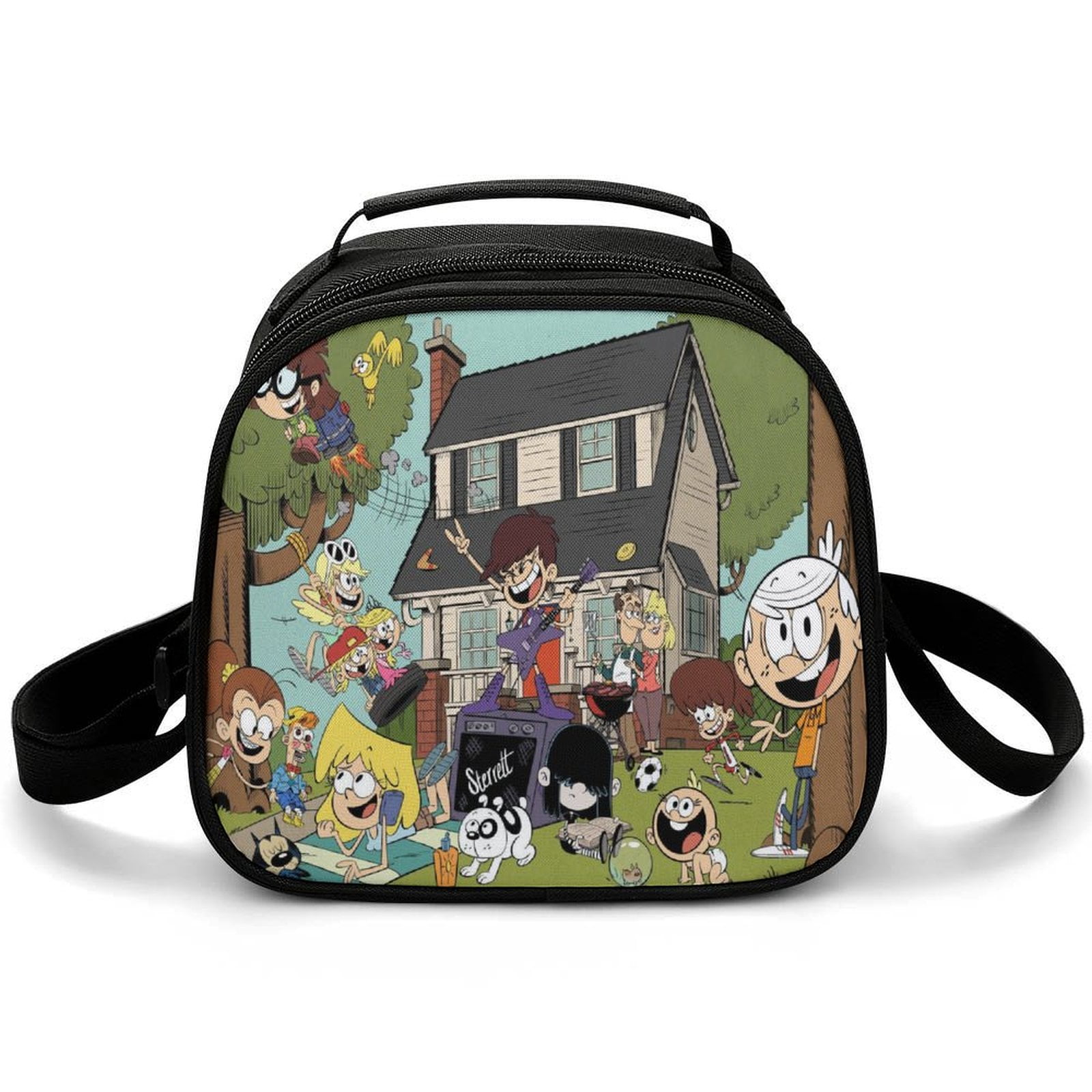 The Loud House Lunch Bag, Insulated Lunch Tote Large Lunch Box ...