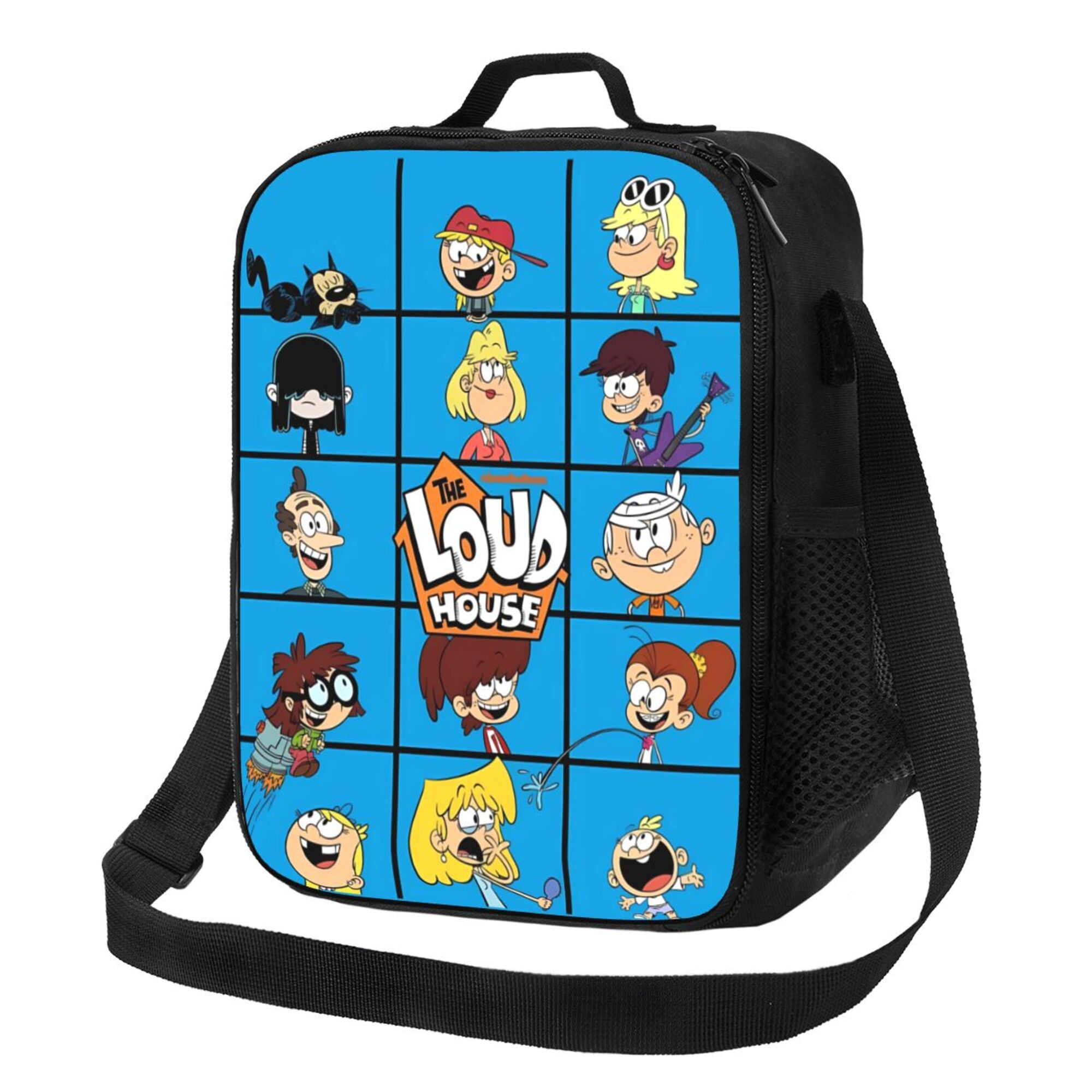 The Loud House Lunch Bag Lunch Box Lightweight Durable Lunch Tote Bag ...