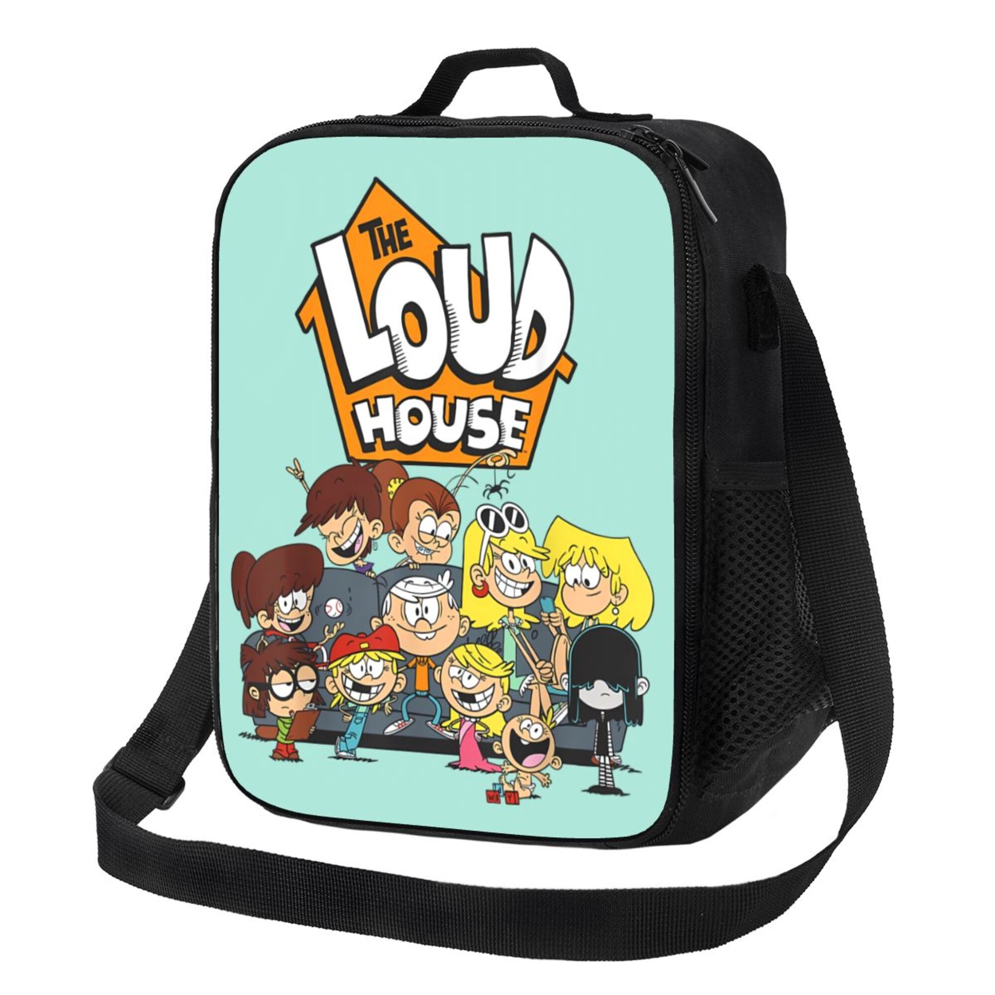 The Loud House Lunch Bag Lunch Box Lightweight Durable Lunch Tote Bag ...