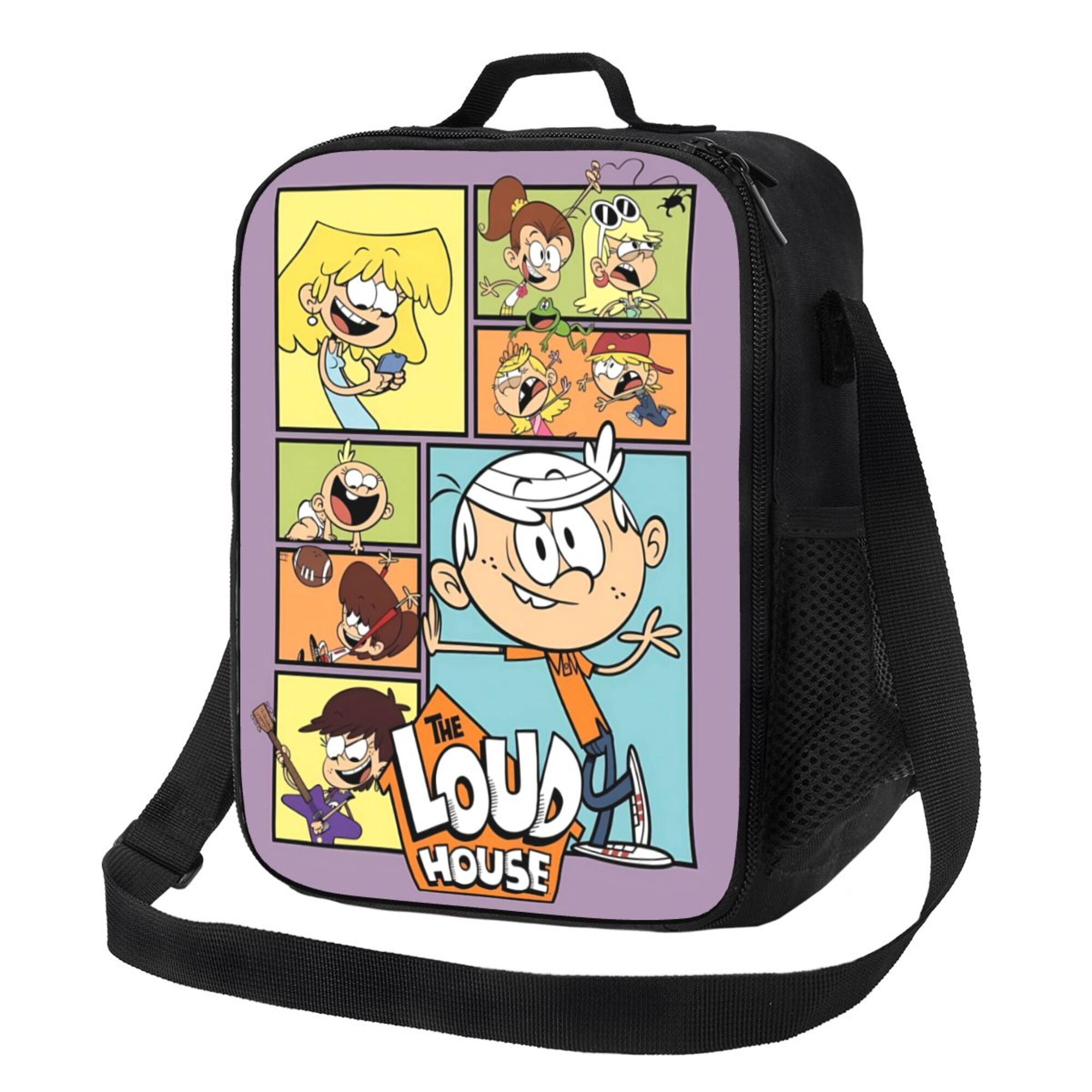 The Loud House Lunch Bag Lunch Box Lightweight Durable Lunch Tote Bag ...