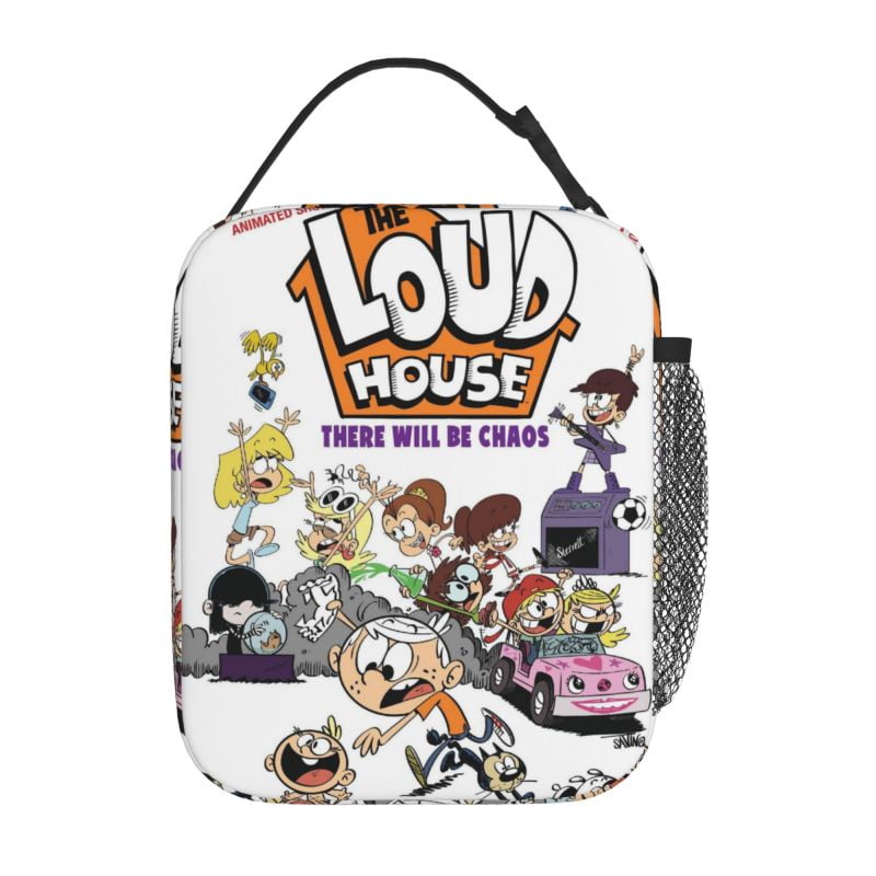 The Loud House Lunch Bag Simple Insulated Lunch Box Reusable Cooler ...