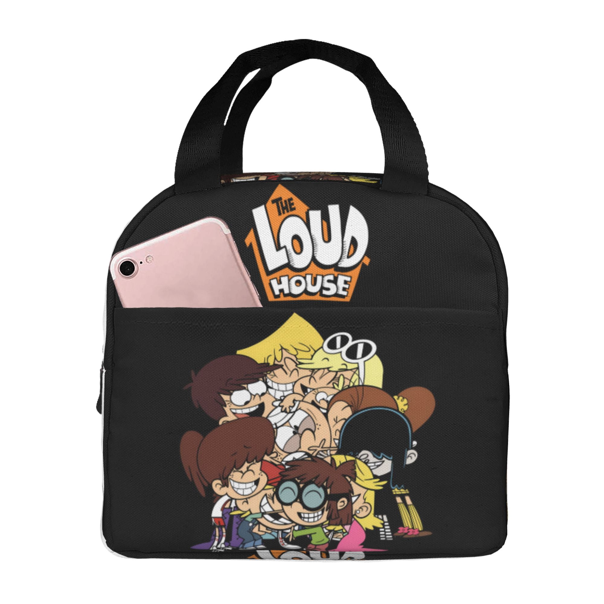 The Loud House Lunch Bag Tote Bag Insulated Lunch Box Picnic Beach ...