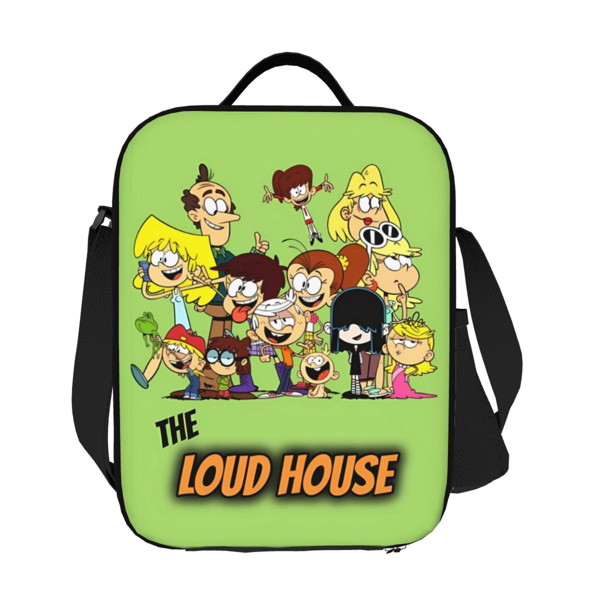 The Loud House Lunch Box Portable Lunch Bag Woman Man Teen Work Office ...