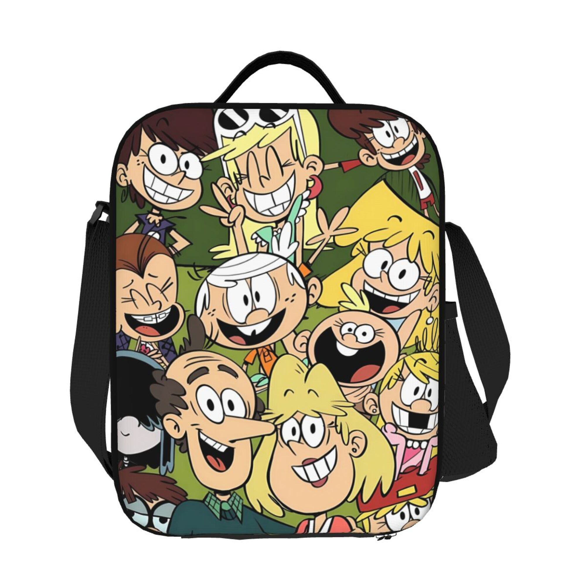 The Loud House Lunch Box Portable Lunch Bag Woman Man Teen Work Office ...