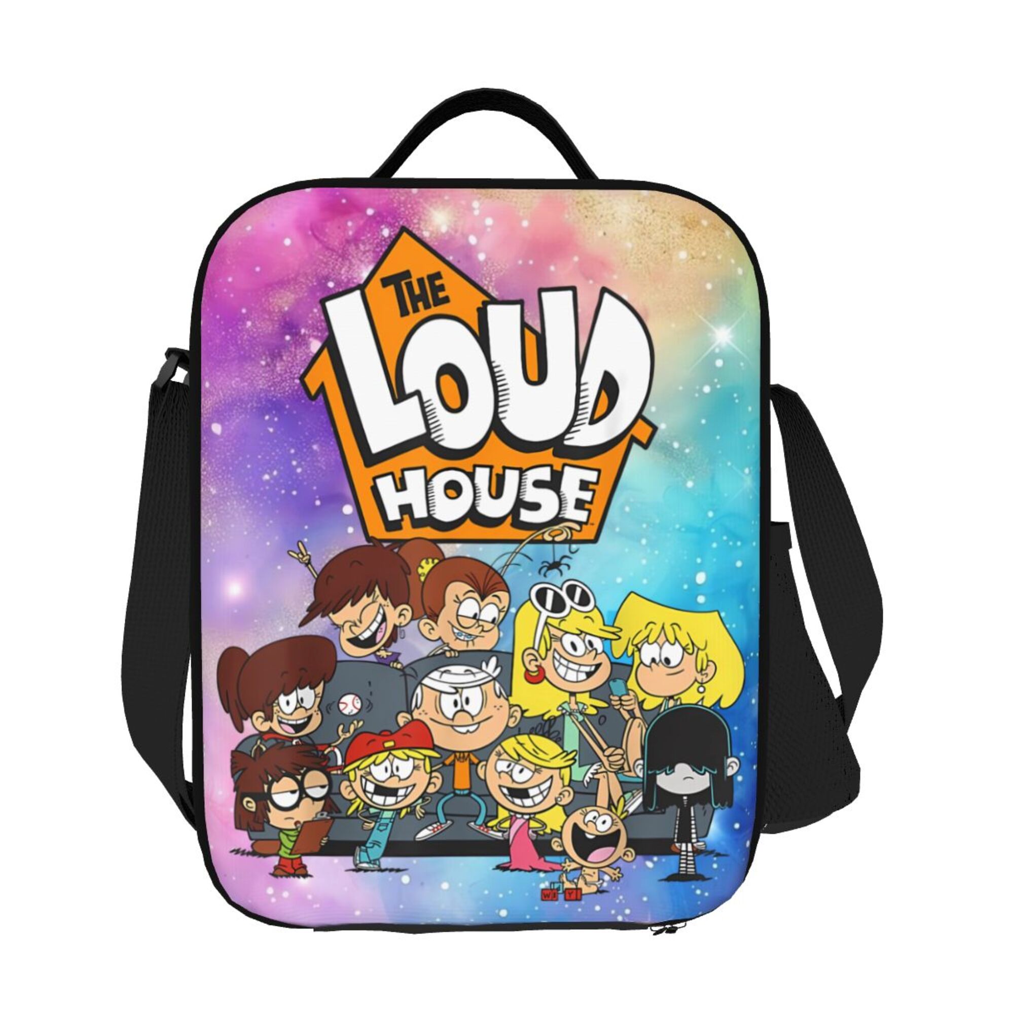 The Loud House Lunch Box Portable Lunch Bag Woman Man Teen Work Office ...