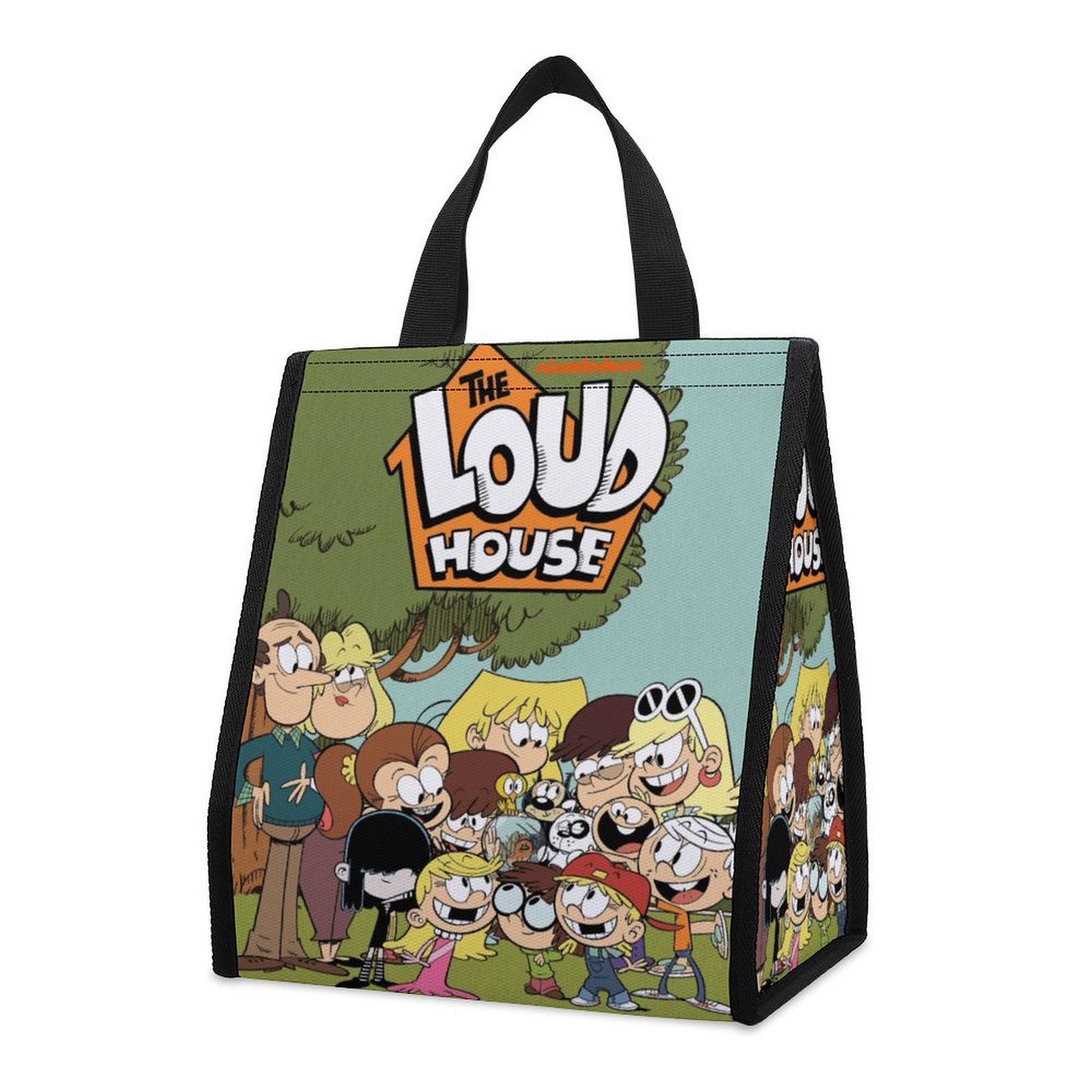 The Loud House Lunch Box Reusable Lunch Bag Insulated Portable Lunch ...