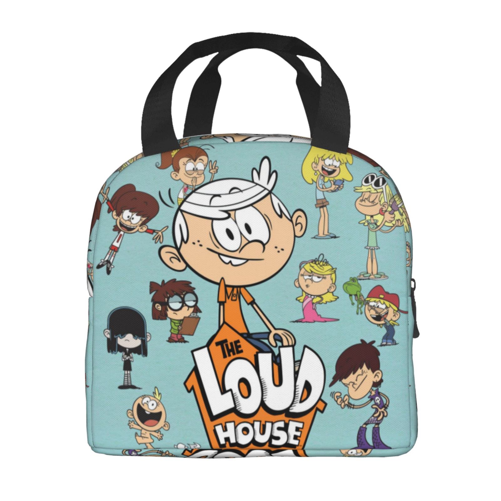 The Loud House Lunchbag Insulated Food Bag Thermal Lunch Tote Portable ...