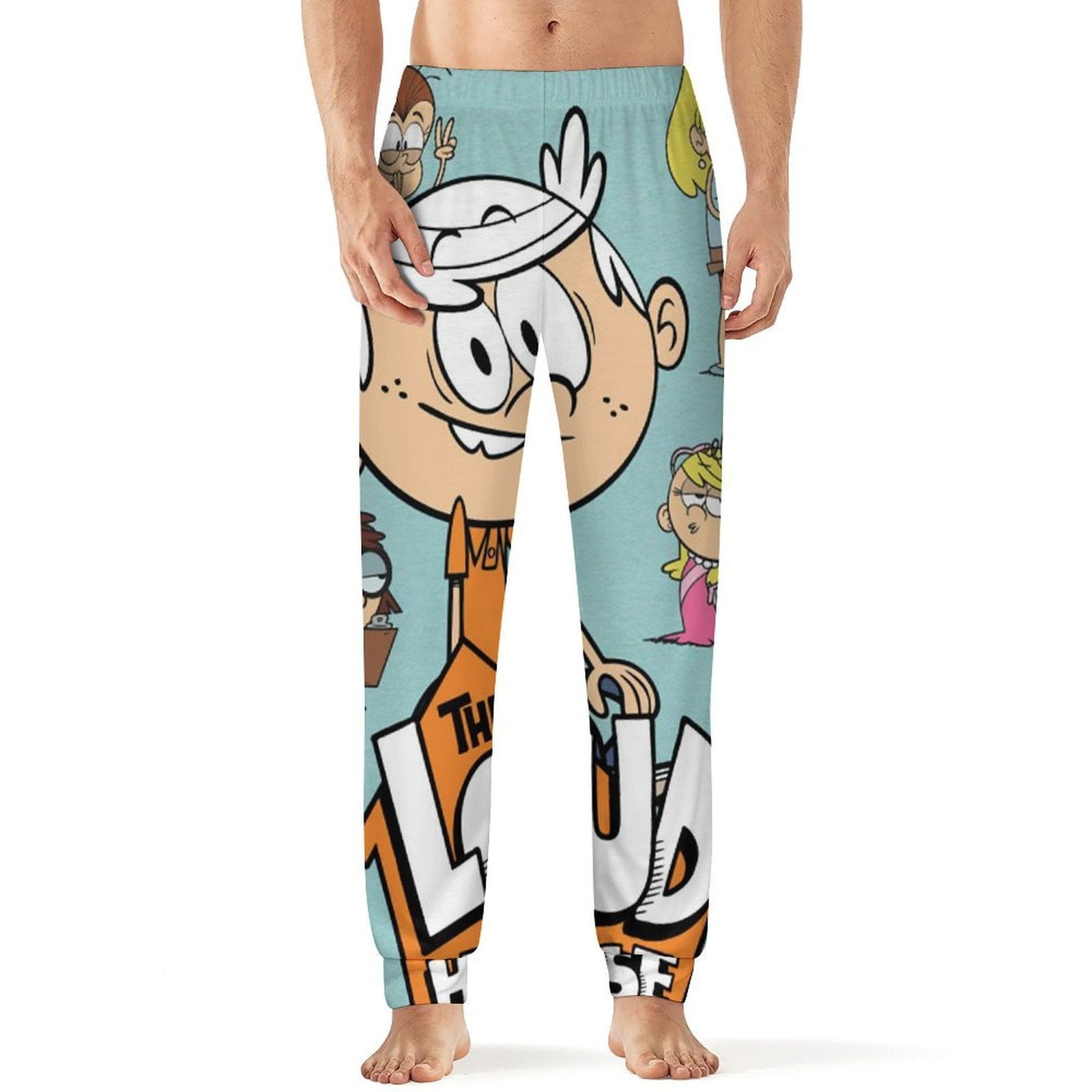 The Loud House Men's Sleeping Pants Soft Pajama Lounge Pants Casual ...