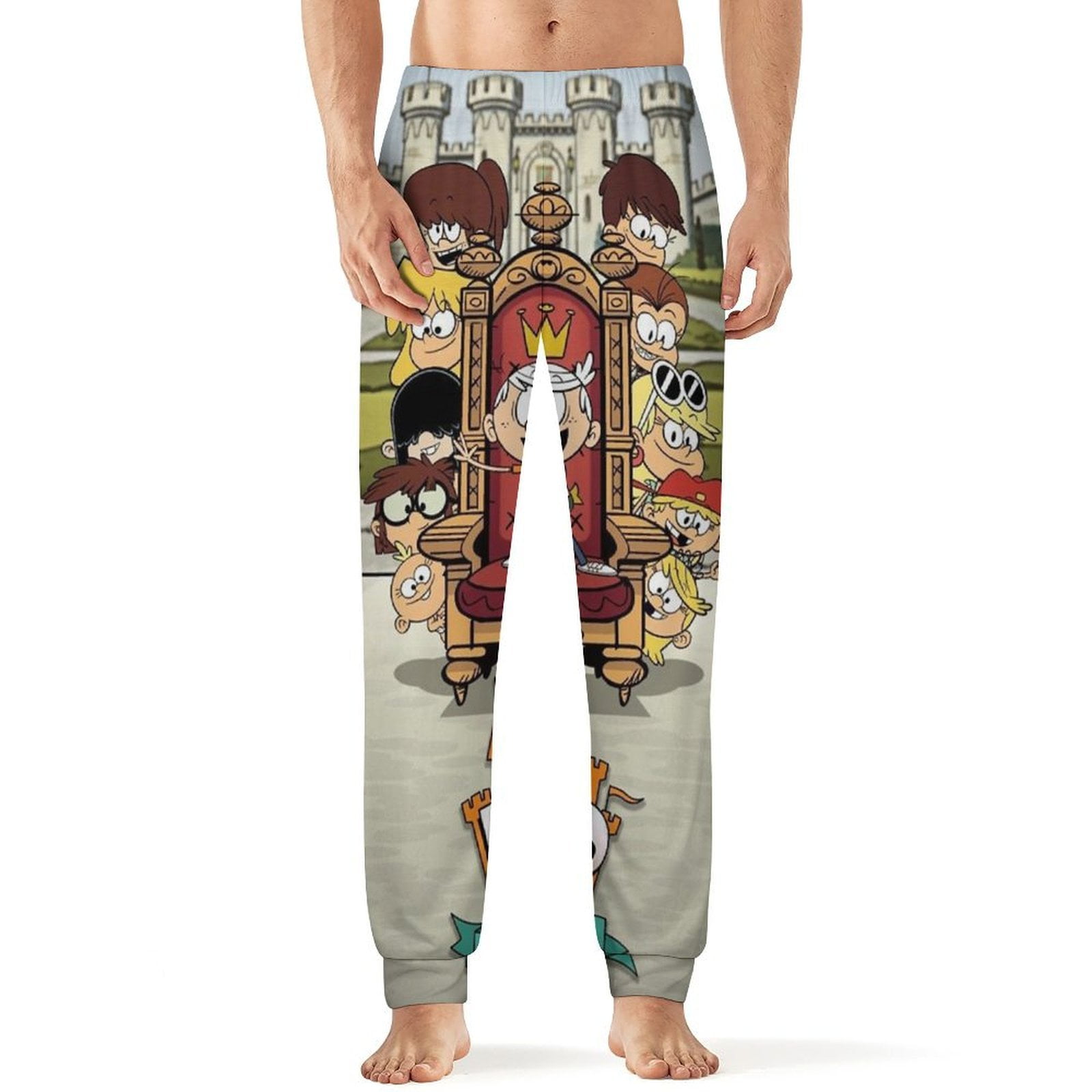 The Loud House Men's Sleeping Pants Soft Pajama Lounge Pants Casual ...