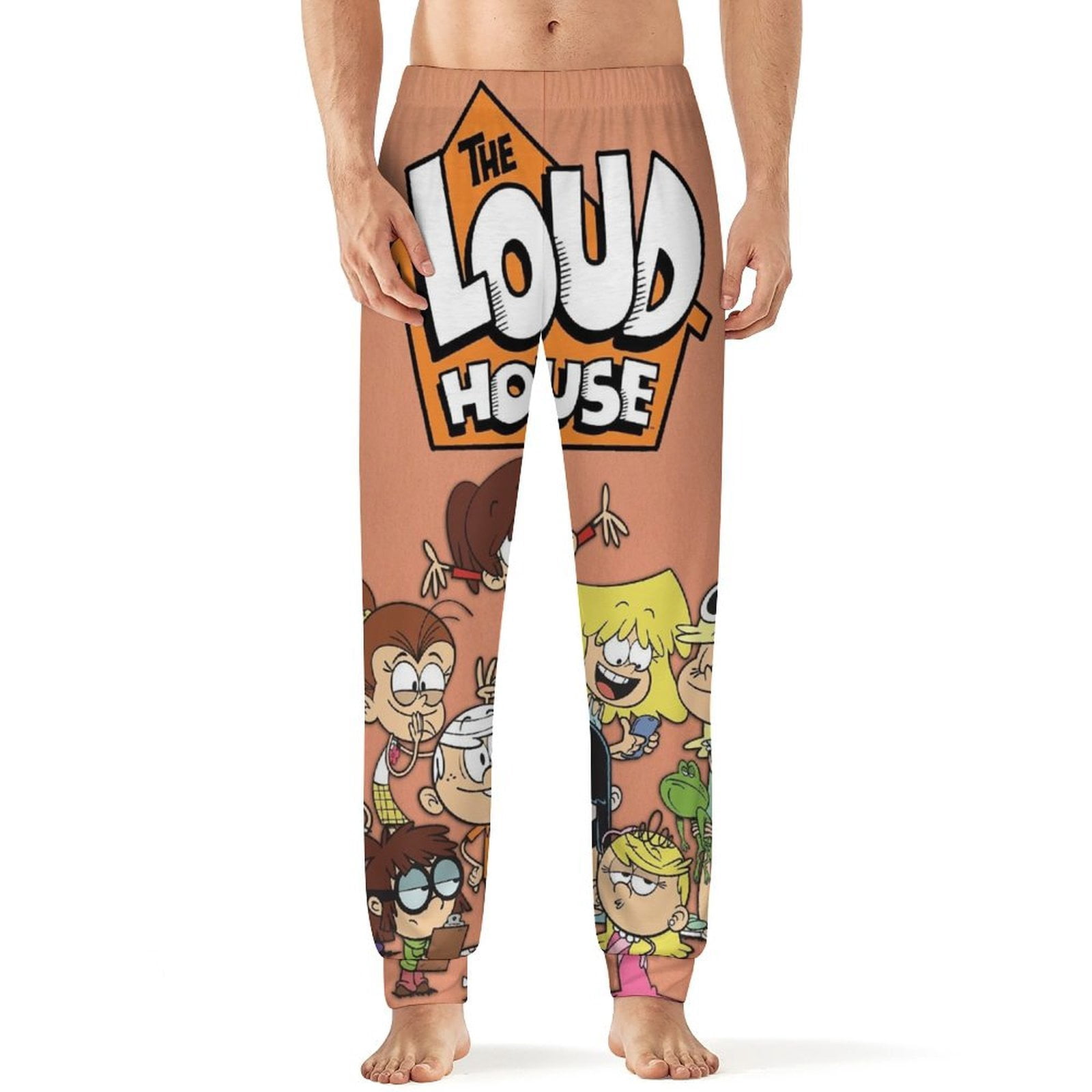 The Loud House Men's Sleeping Pants Soft Pajama Lounge Pants Casual ...