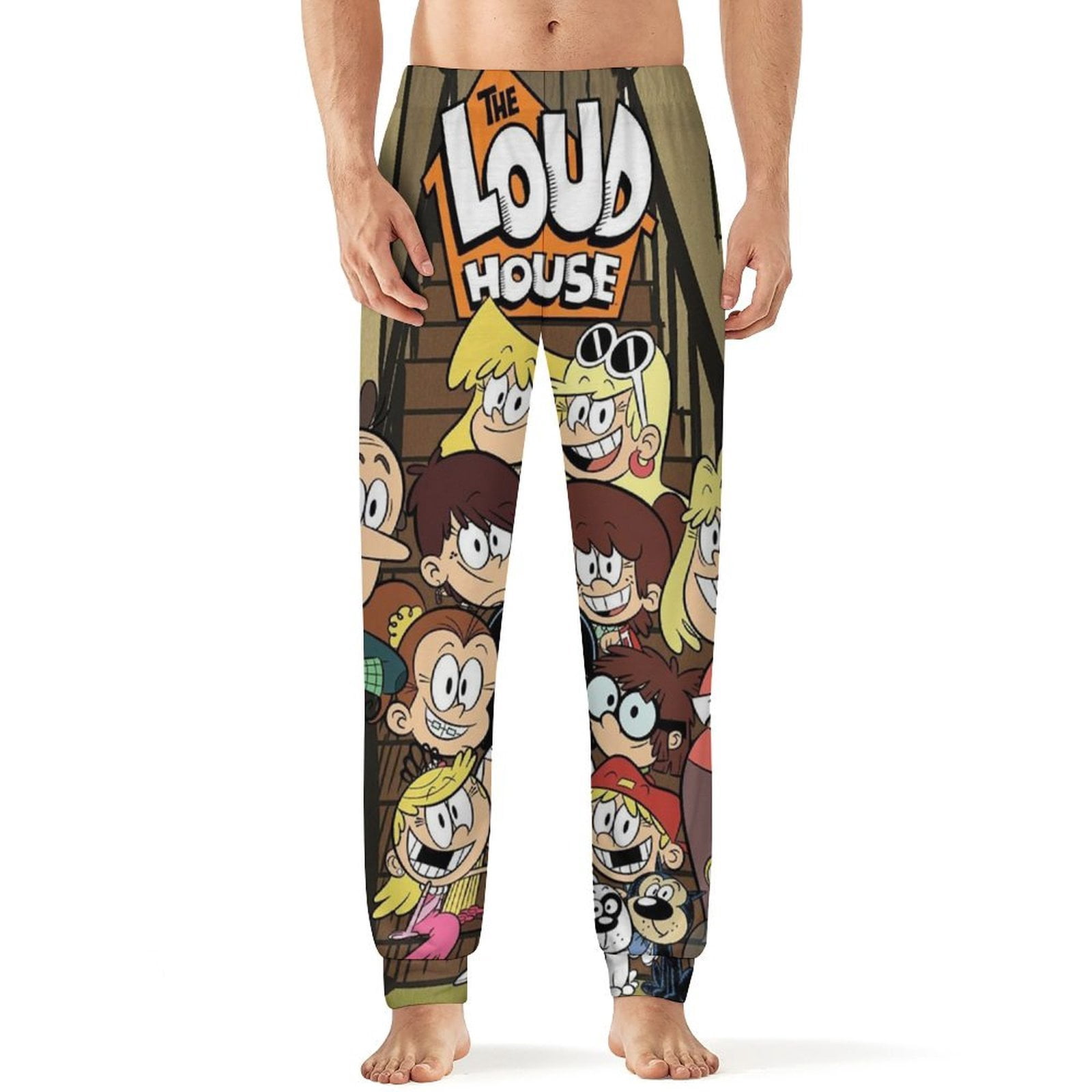 The Loud House Men's Sleeping Pants Soft Pajama Lounge Pants Casual ...
