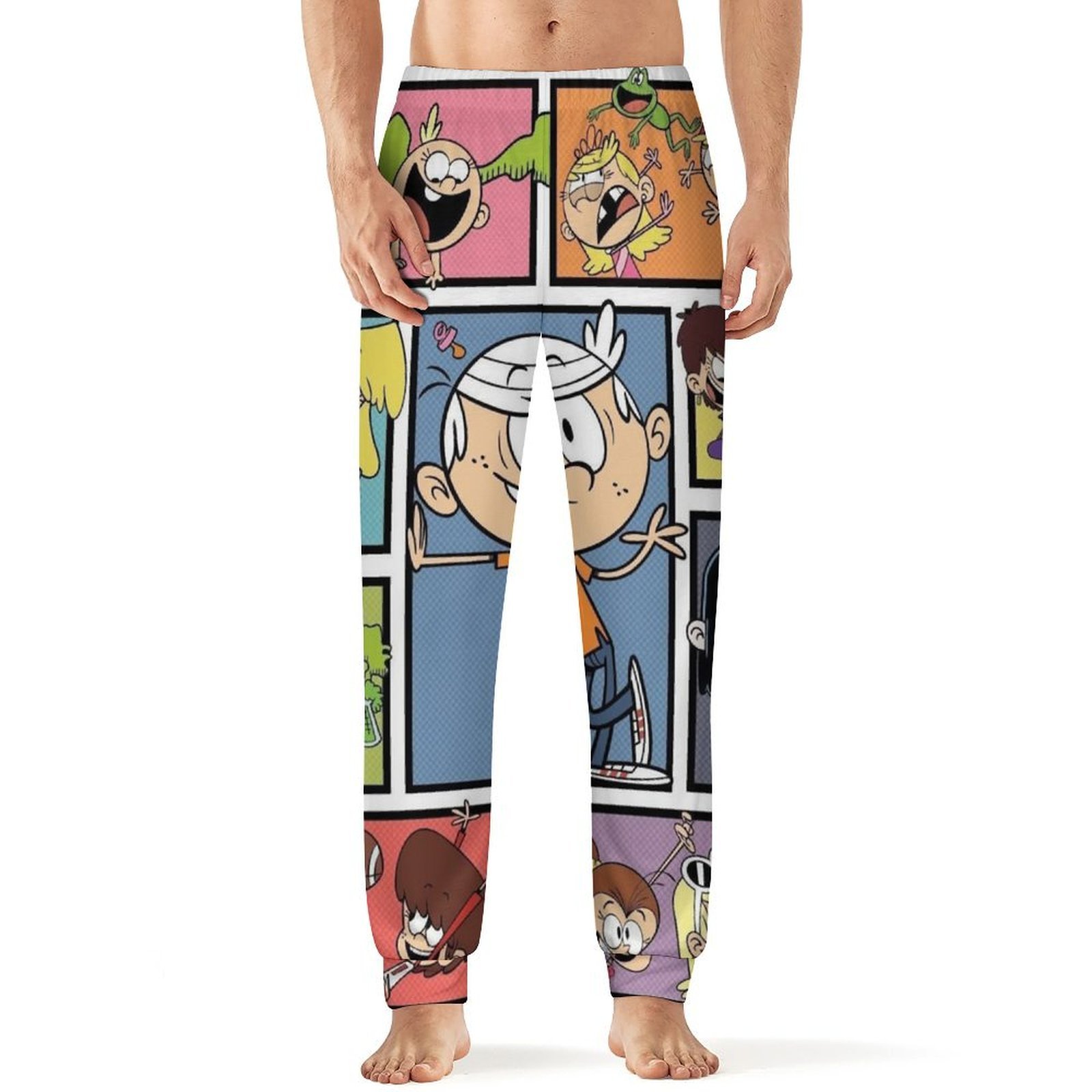 The Loud House Men's Sleeping Pants Soft Pajama Lounge Pants Casual ...