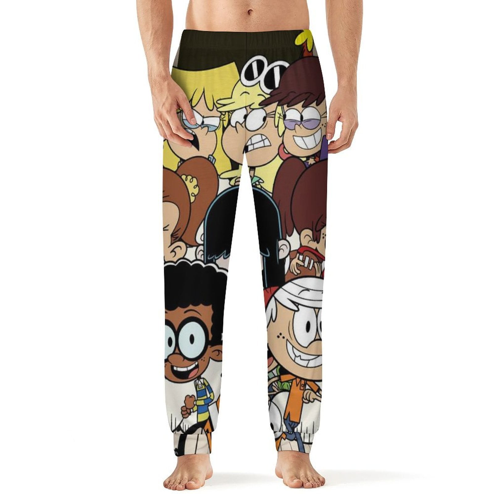 The Loud House Men's Sleeping Pants Soft Pajama Lounge Pants Casual ...