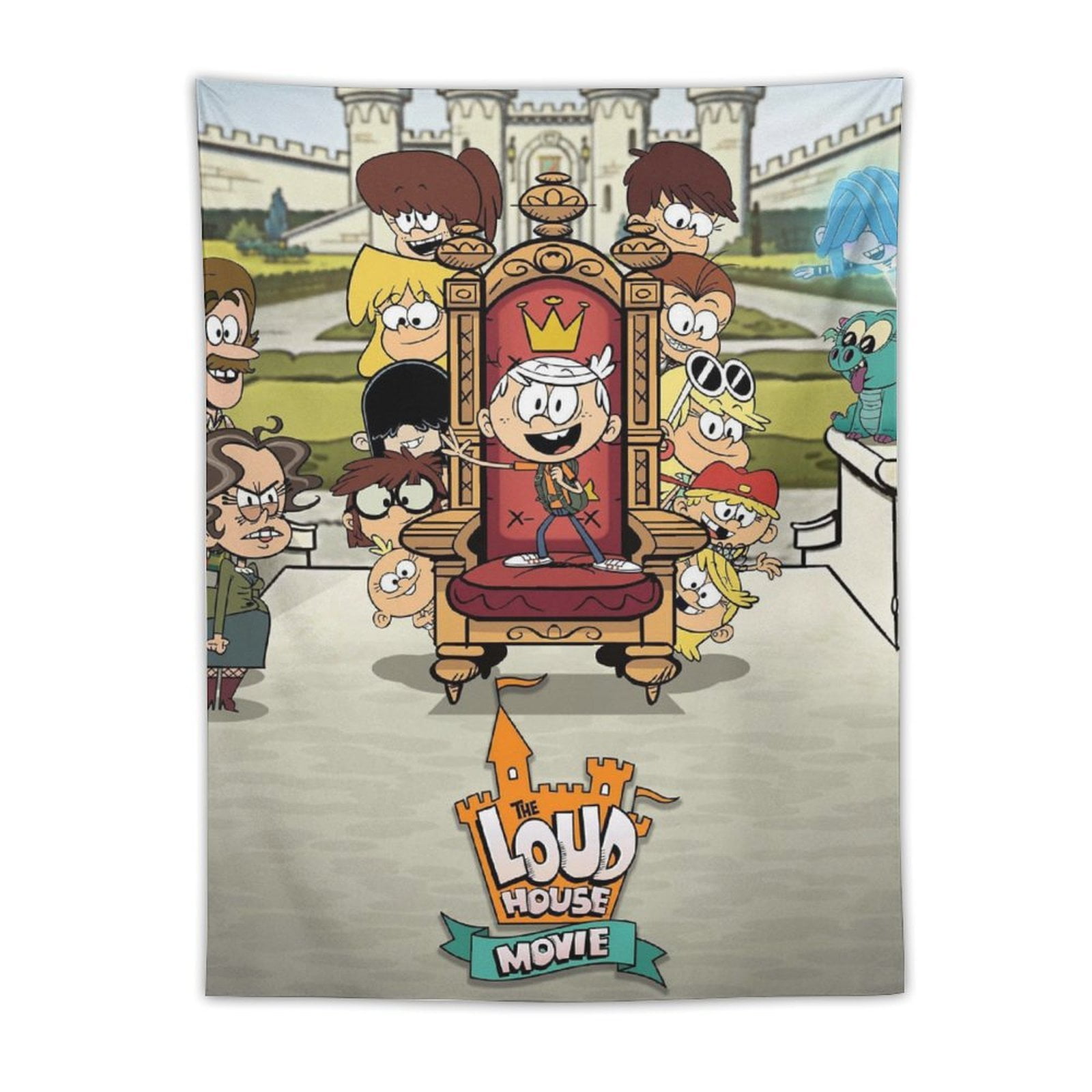 The Loud House Movie Tapestry Luxury Wall Hanging Tapestries Decor ...
