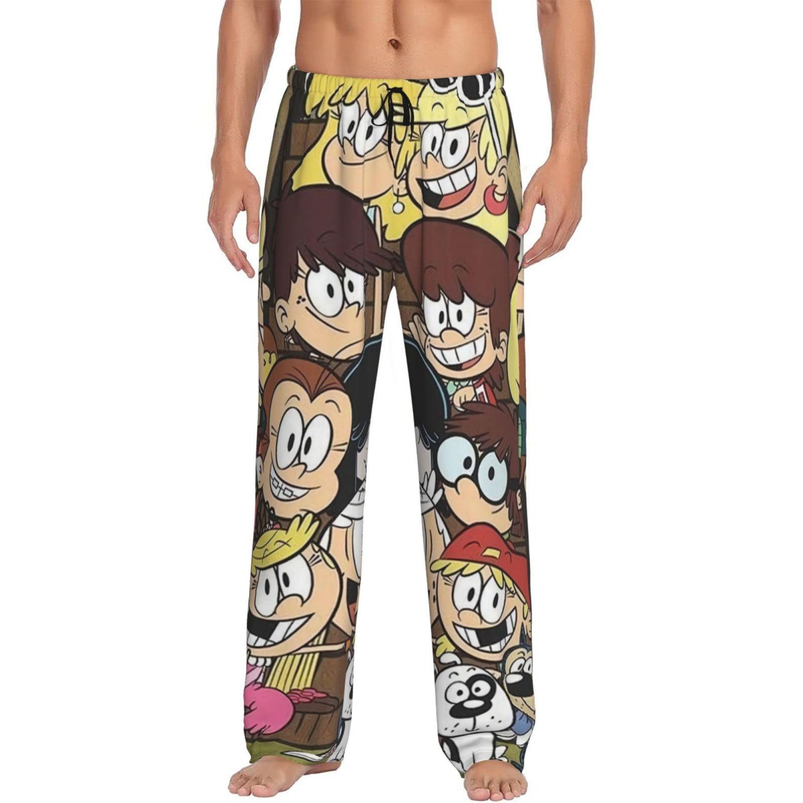 The Loud House Pajama Pants for Men, Super Soft All over Print Lounge ...