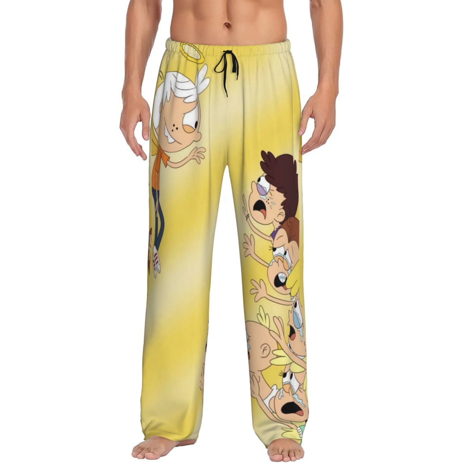 The Loud House Pajama Pants for Men, Super Soft All over Print Lounge ...