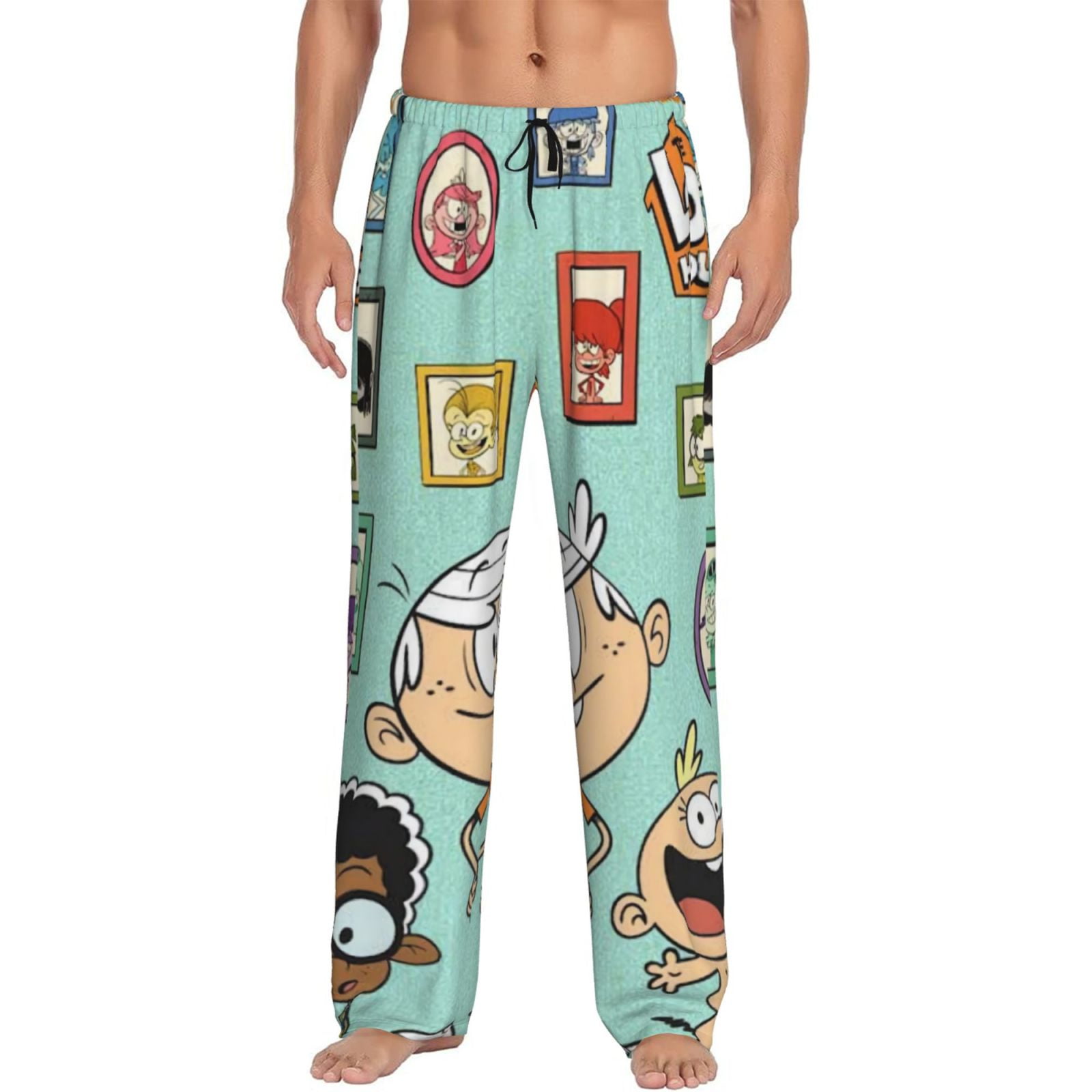 The Loud House Pajama Pants for Men, Super Soft All over Print Lounge ...