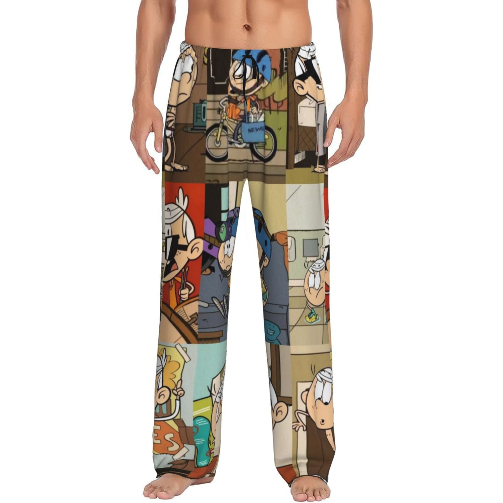 The Loud House Pajama Pants for Men, Super Soft All over Print Lounge ...