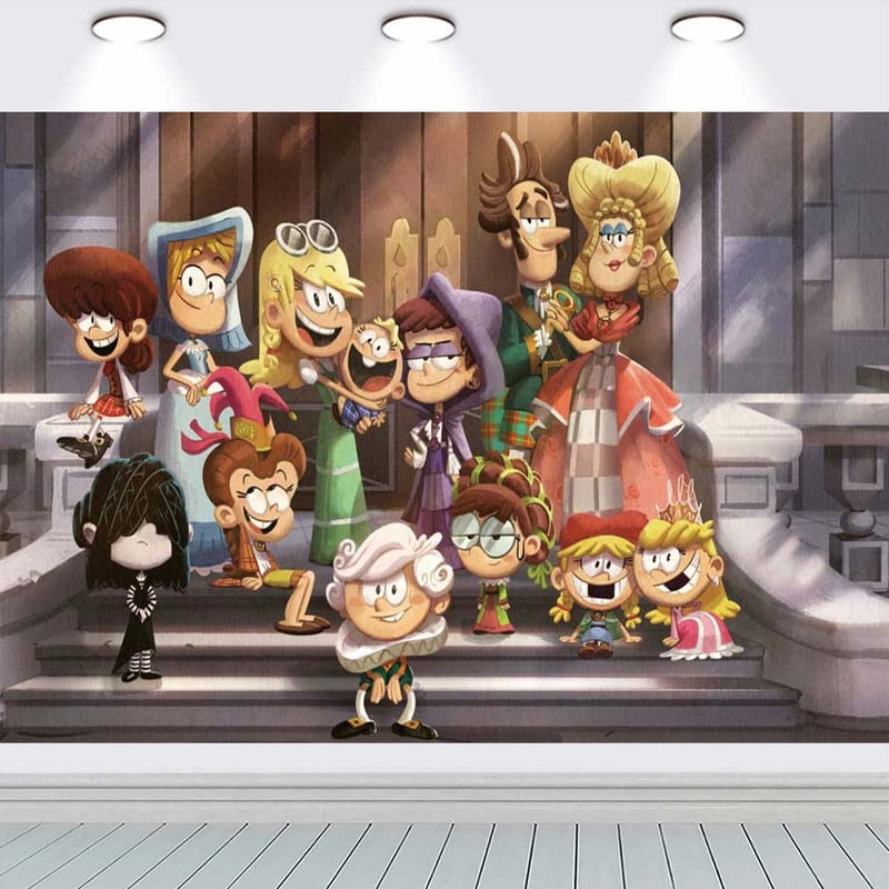 The Loud House Party Supplies Backdrop Banner Poster Birthday ...