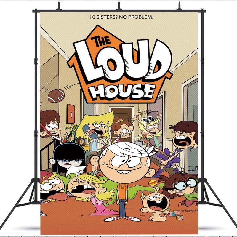 The Loud House Party Supplies Background Backdrop Taspestry Banner ...