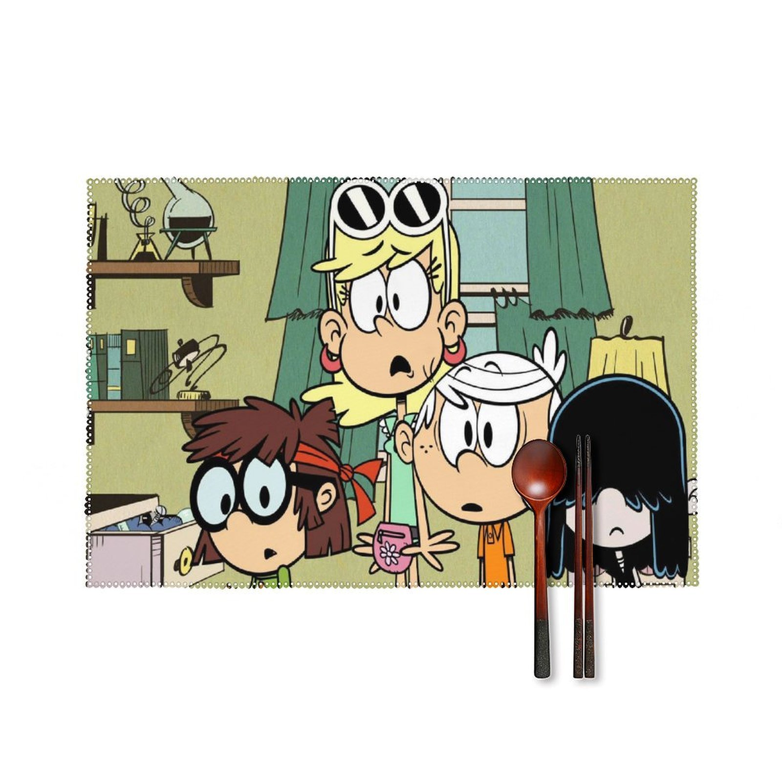 The Loud House Placemats Set of 4, 12x18 Inch Table Mats for Party ...