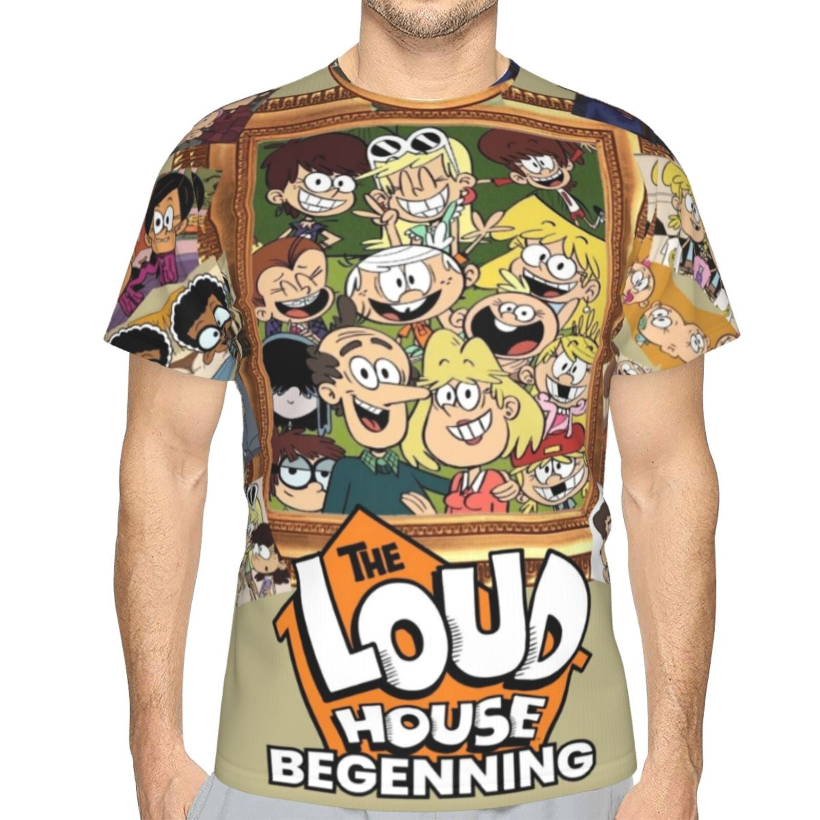The Loud House Shirt 3d Printed T Shirt Crewneck Short Sleeve Top Tees ...