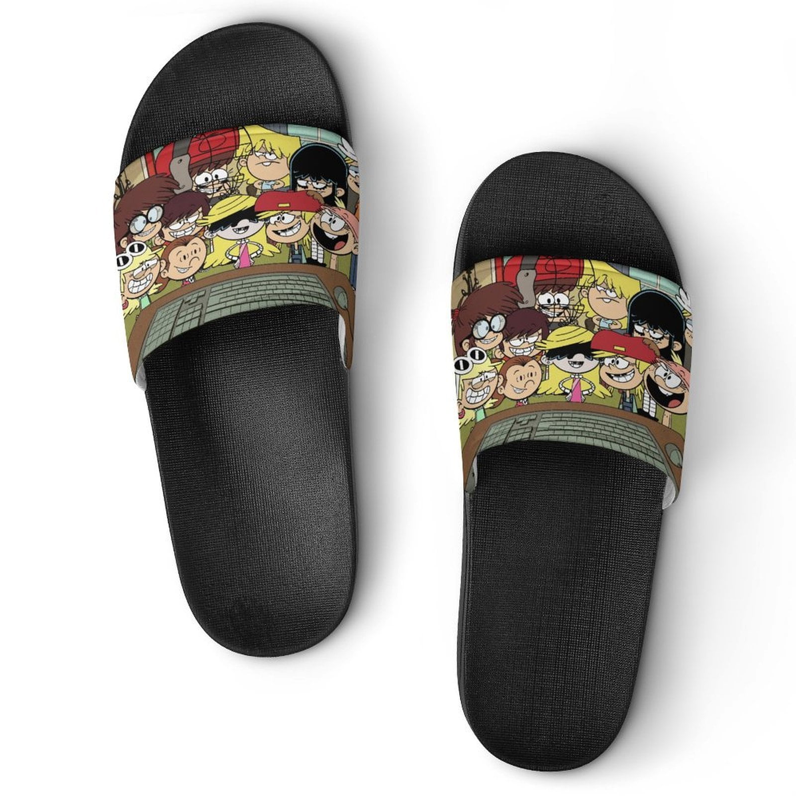 The Loud House Shower Slippers for Women & Men Non-Slip House Shoes ...