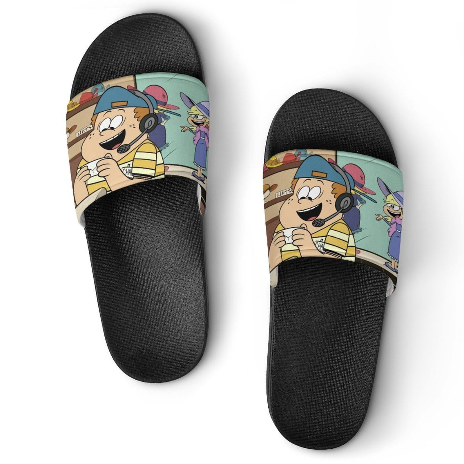 The Loud House Shower Slippers for Women & Men Non-Slip House Shoes ...