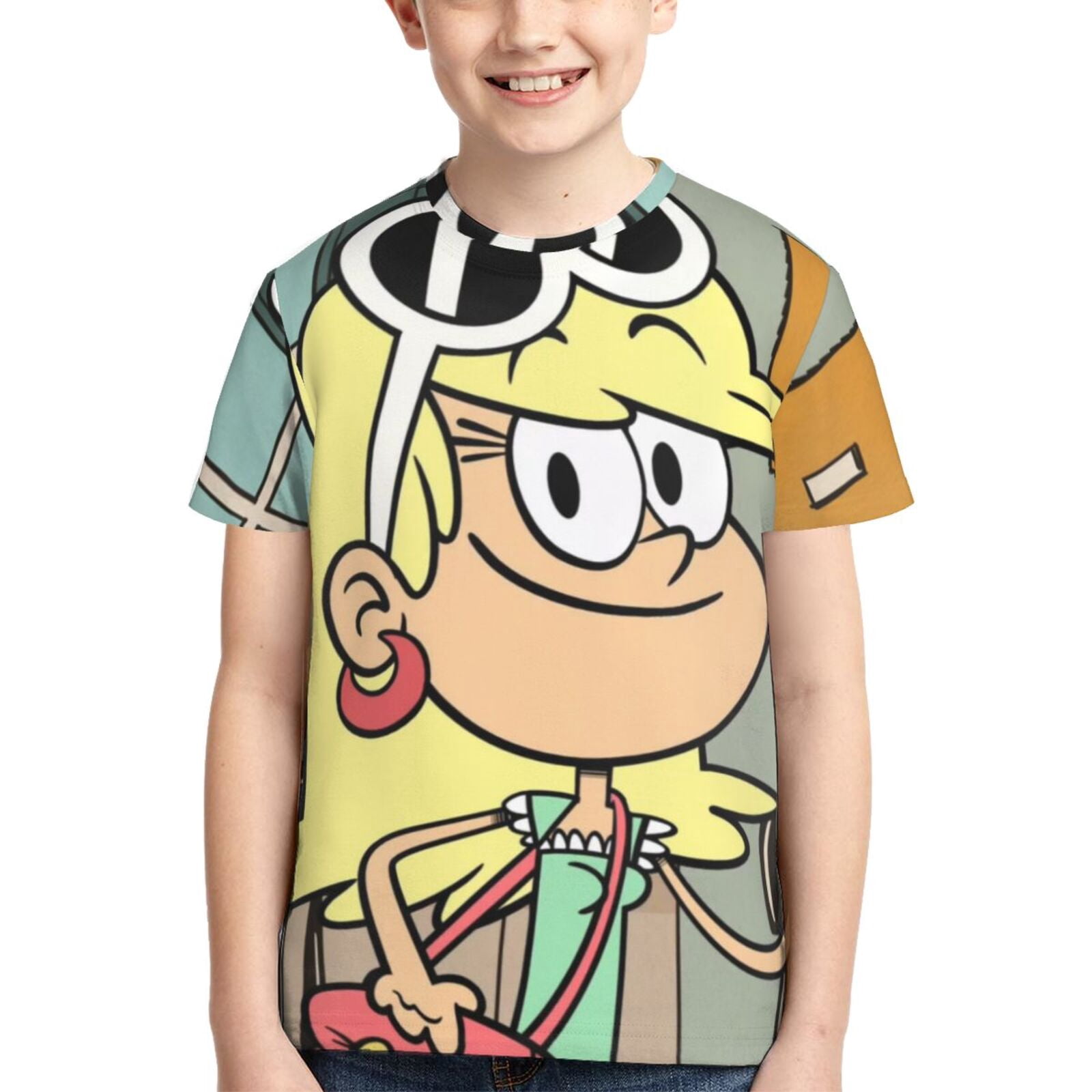 The Loud House T Shirts 3D Printed Short Sleeve Tee Shirt for Boys ...