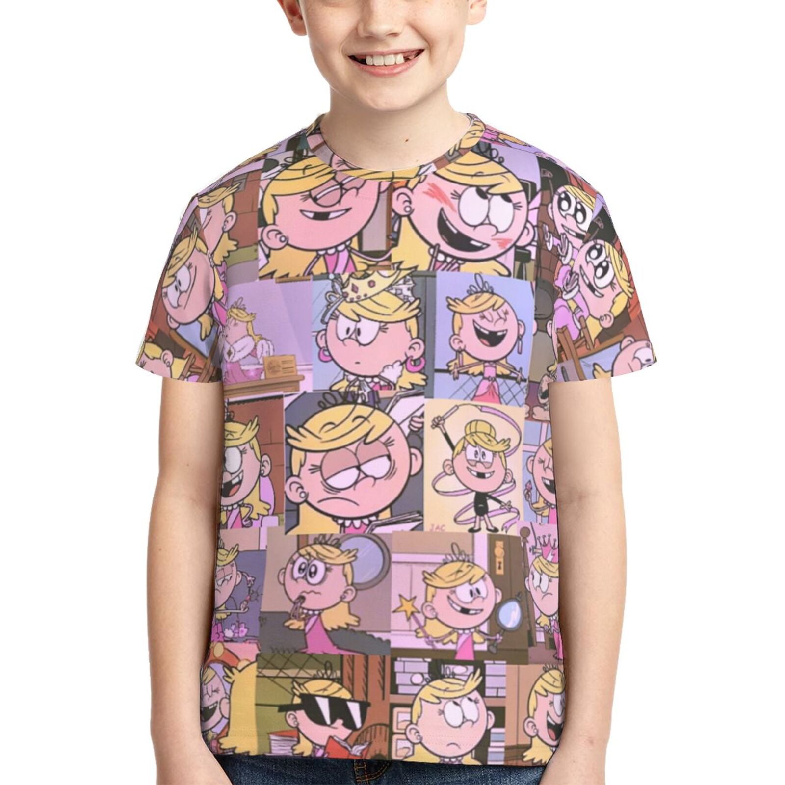 The Loud House T Shirts 3D Printed Short Sleeve Tee Shirt for Boys ...